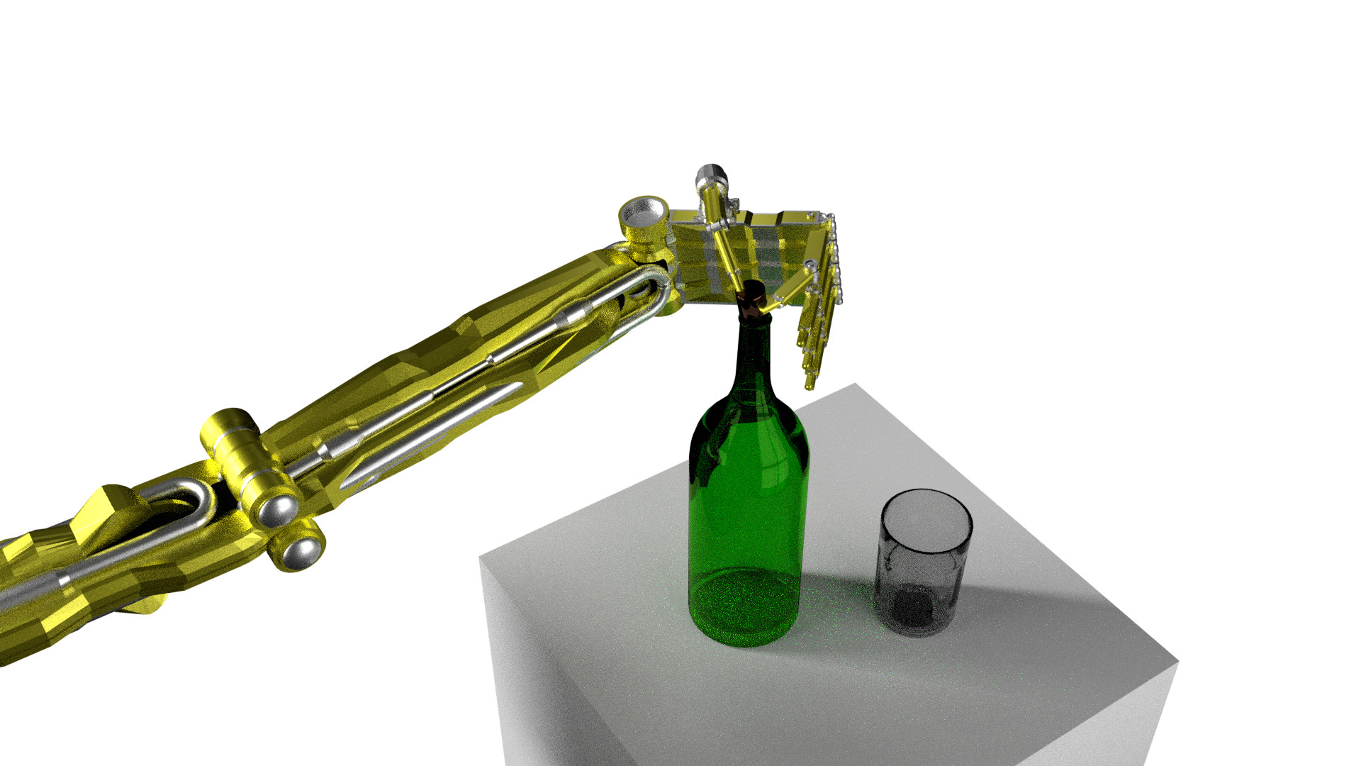 özcan özaltın - Robotic Hand With Animation