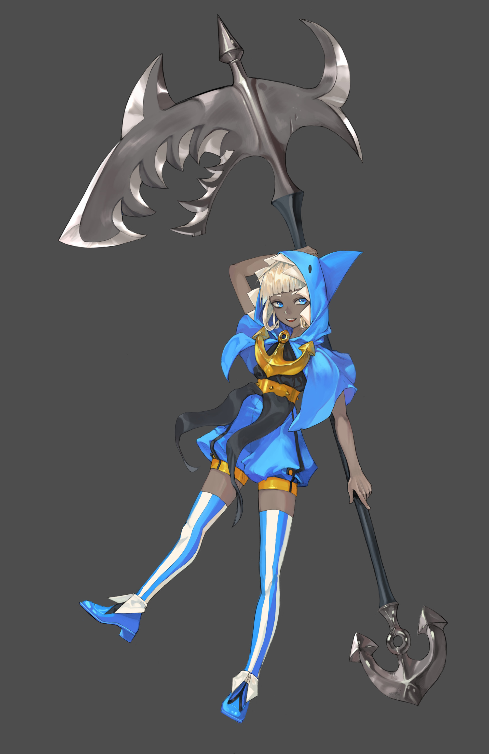 ArtStation - shark girl