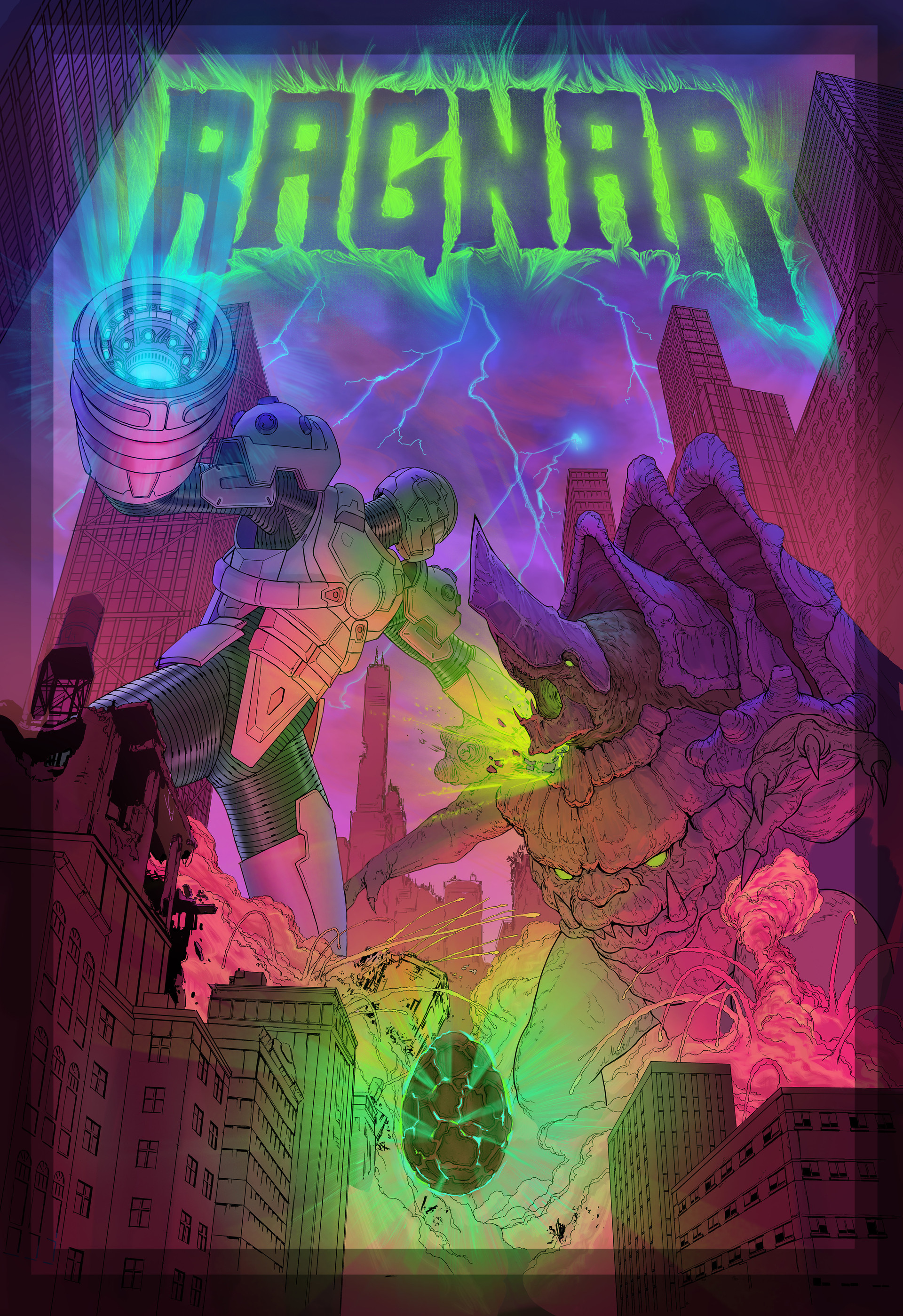 ArtStation - Ragnar Issue#1 Cover