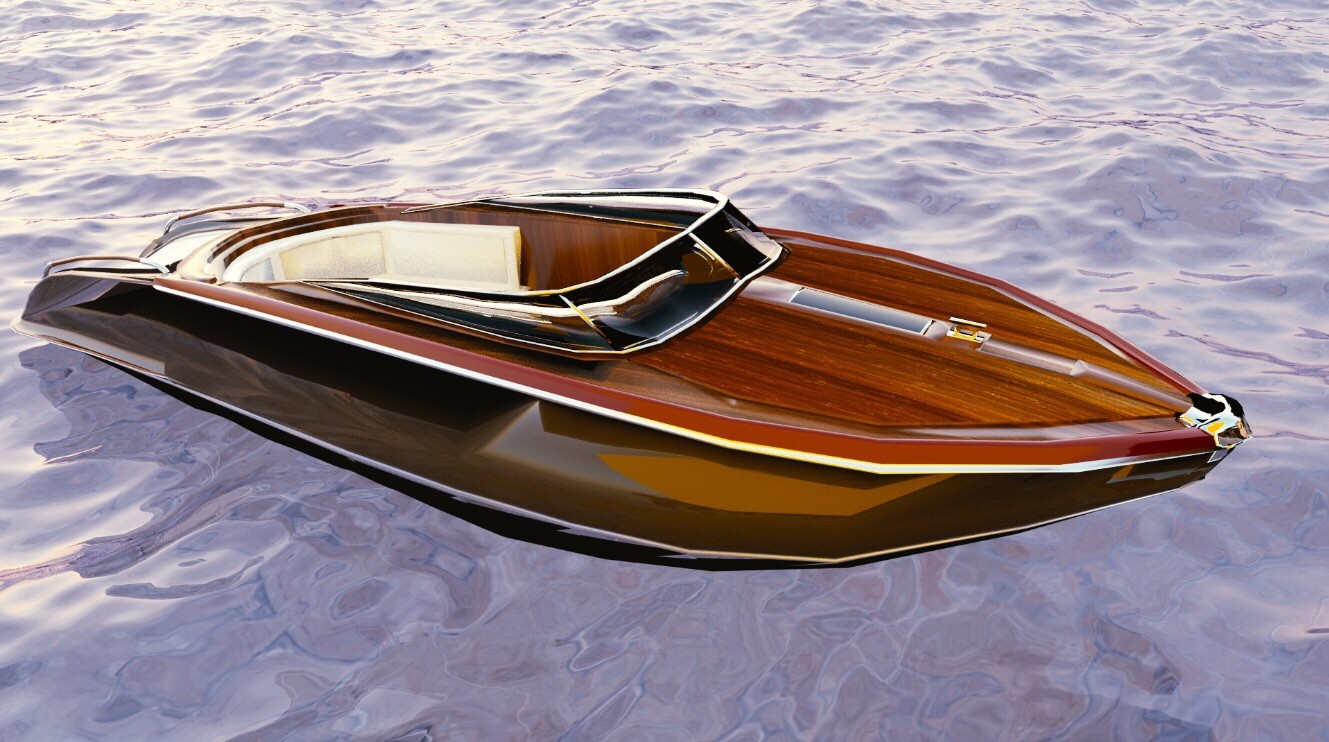 ArtStation - Speed boat model