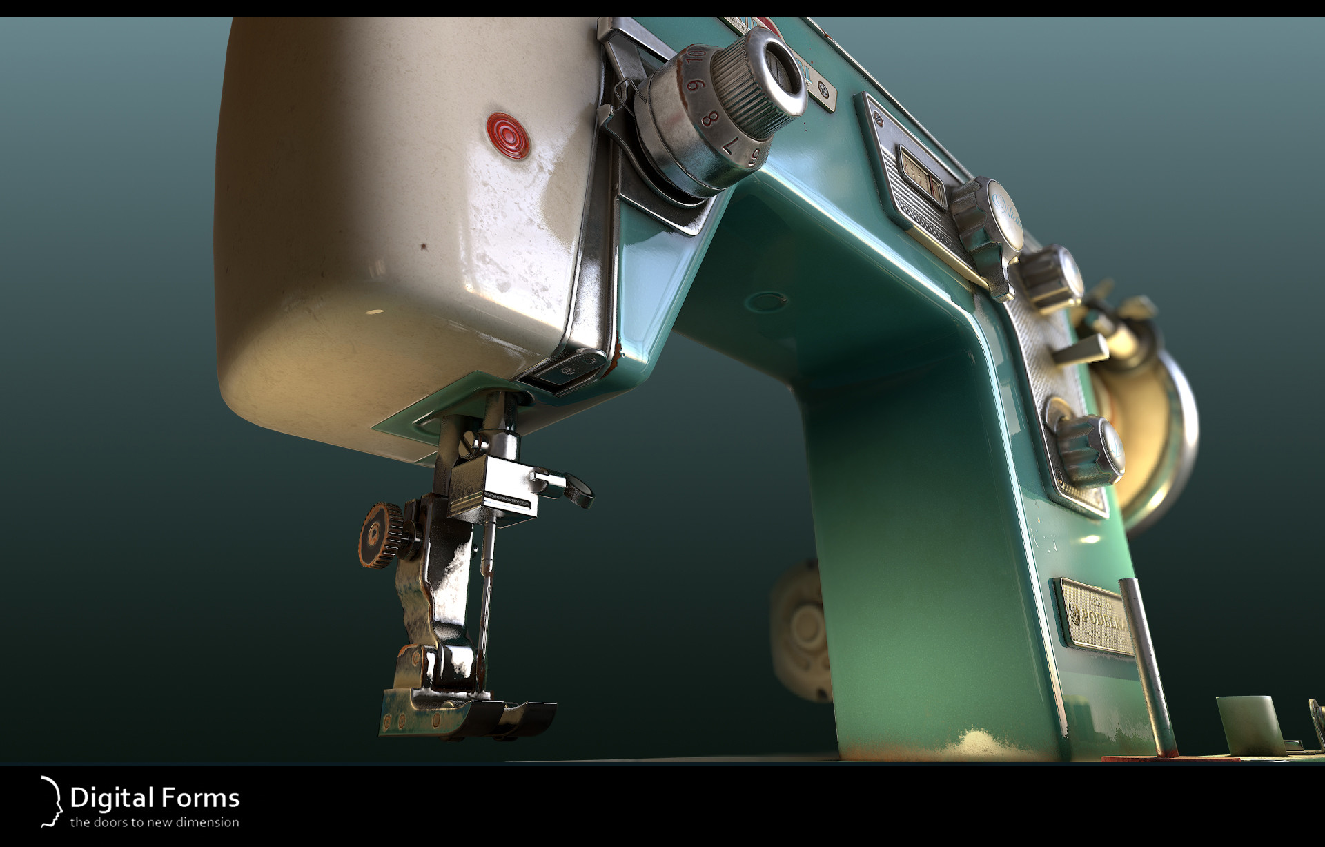 Digital Forms Your External Art Development Team - Sewing machine