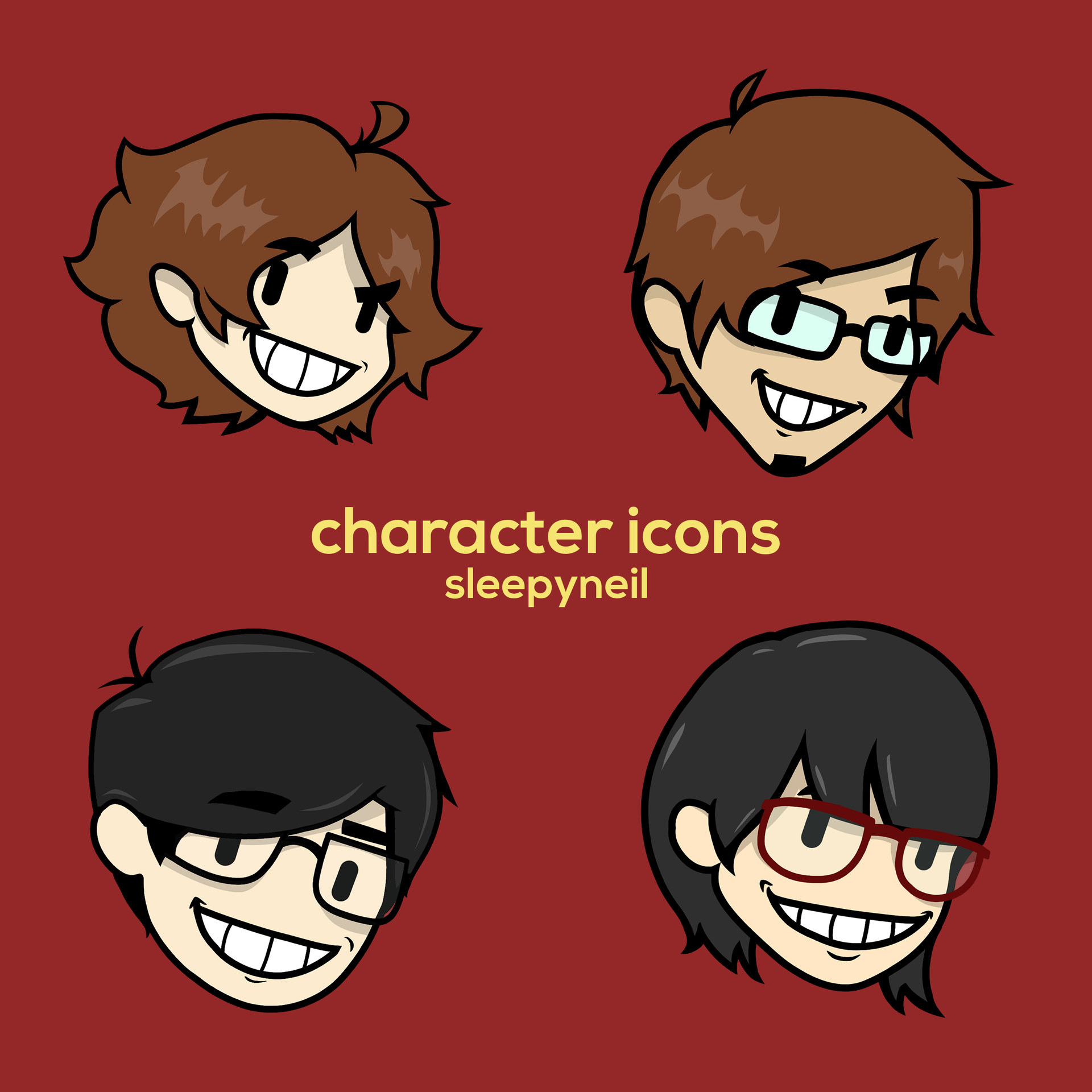 ArtStation - Character Icons