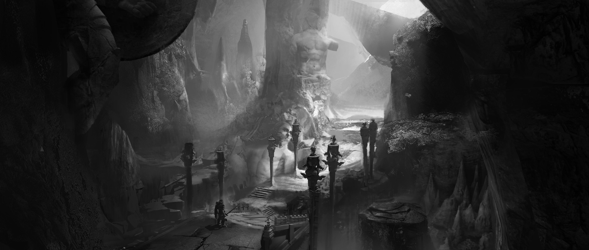 ArtStation - The underground ruins