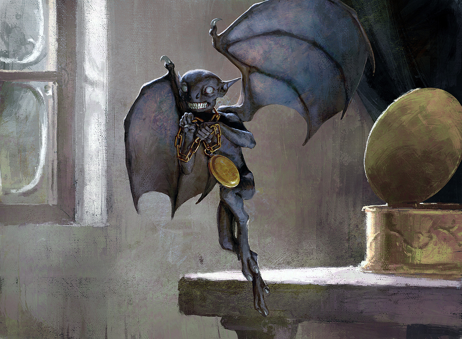 Pilfering Imp by Igor Kieryluk : r/ImaginaryDemons