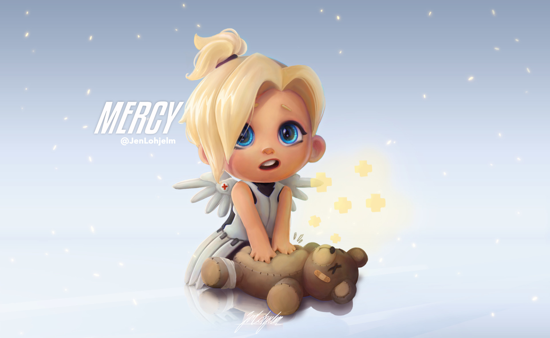 ArtStation - Chibi Mercy