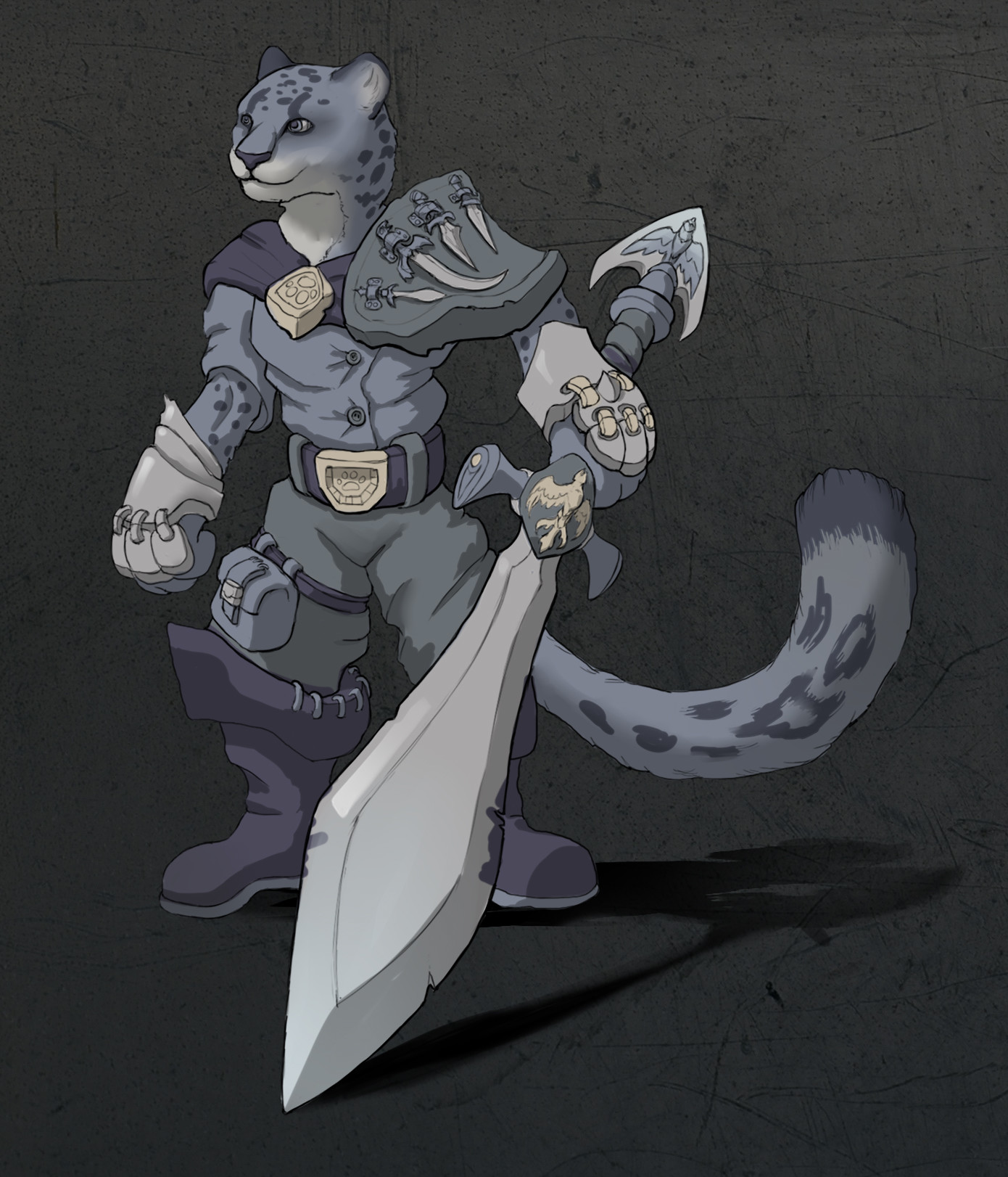 Nadezhda Tabunnikova - Snow leopard warriors