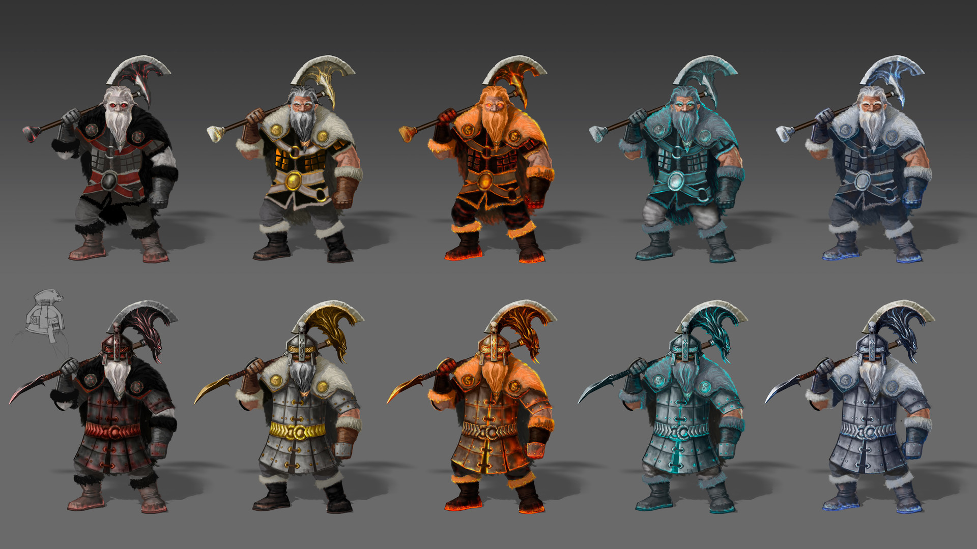 ArtStation - dwarf concept