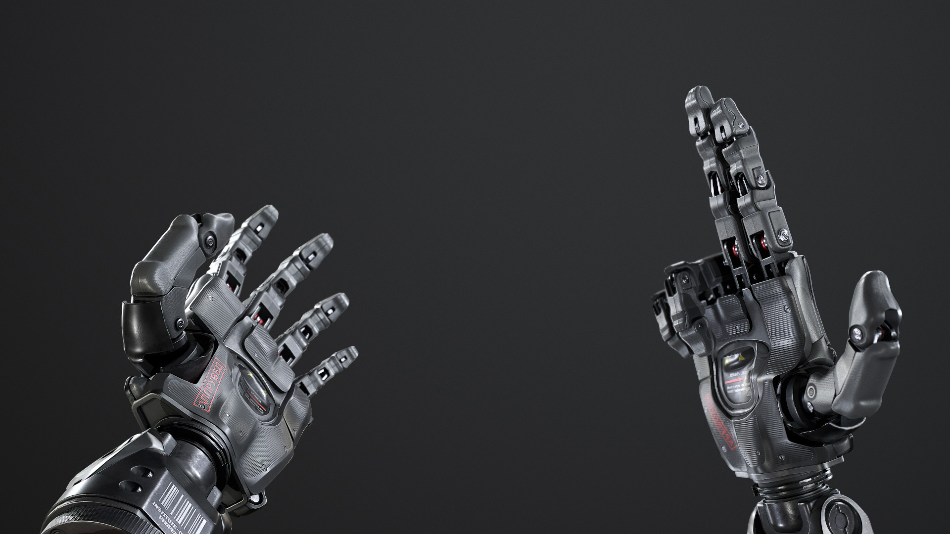 Gregory Trusov - Robotic hand low-poly