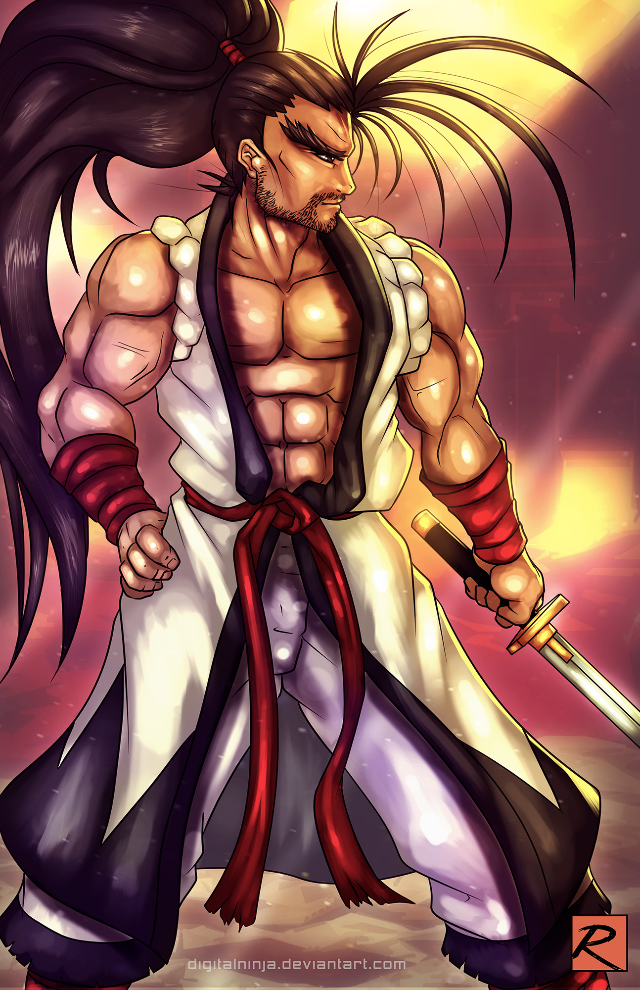 ArtStation - Haomaru - Samurai Shodown