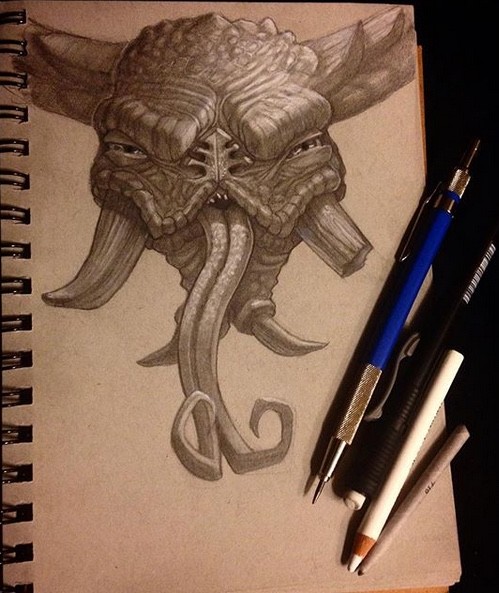 ArtStation - Bat Dragon