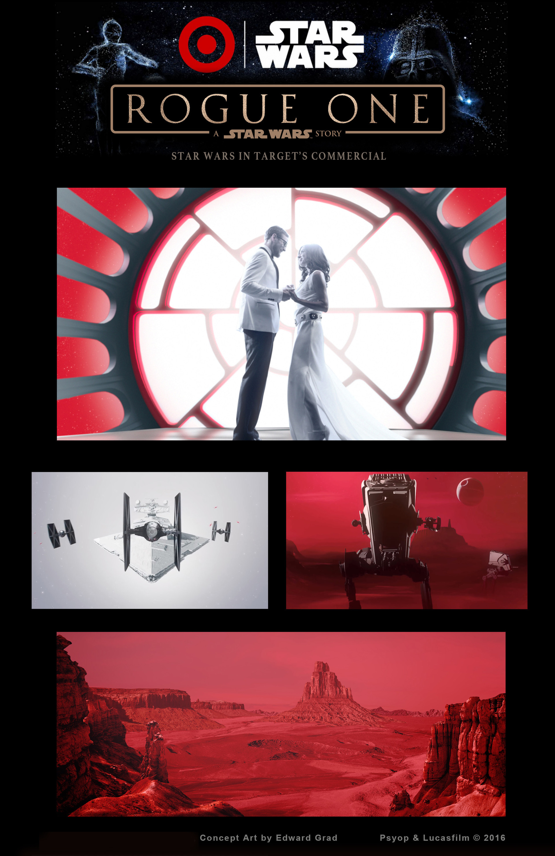 ArtStation - Star Wars Target commercial