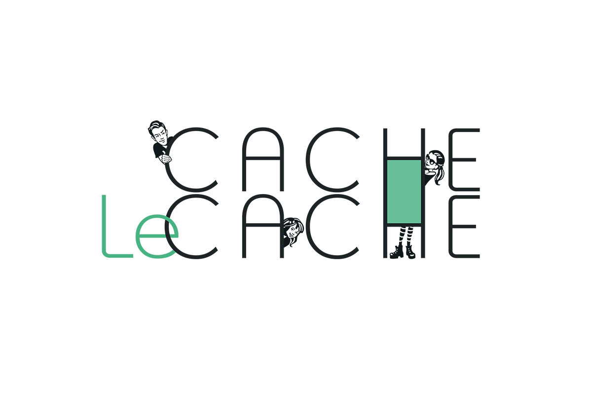 ArtStation - The Logo Design "Le Cache Cache"