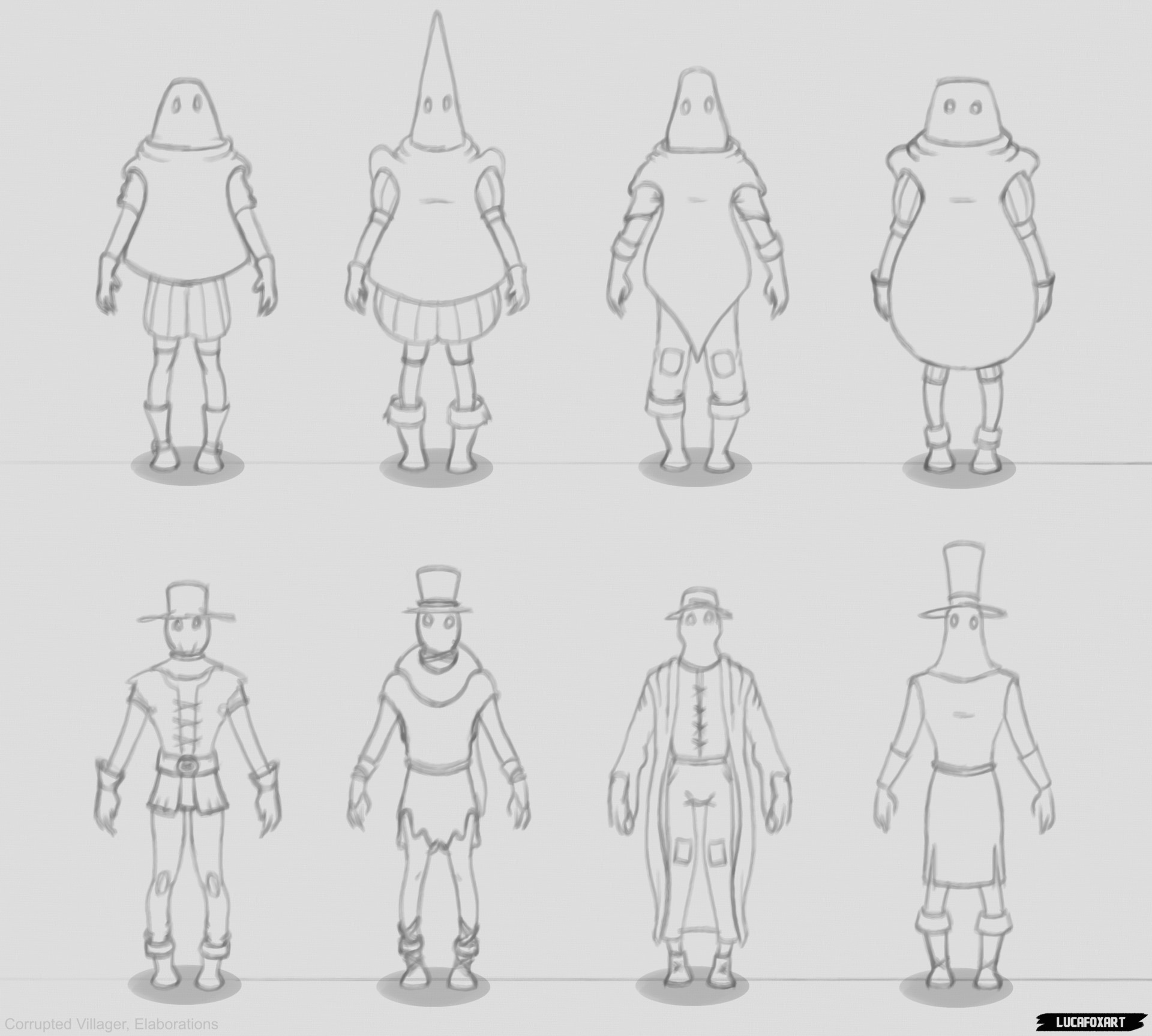 Luca Fox - [Dark fantasy game] Corrupted Villager