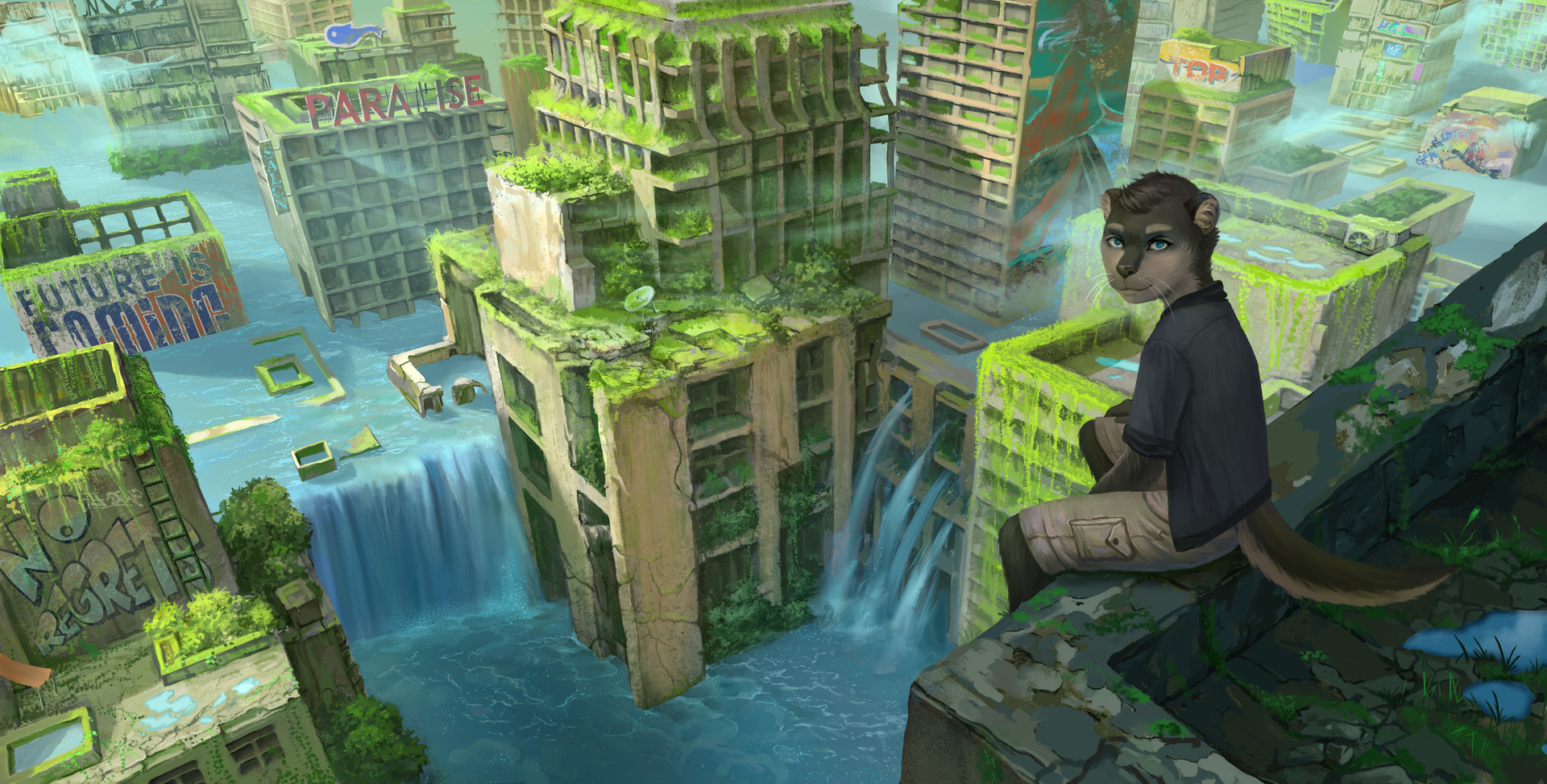 ArtStation - Post-apocalyptic weekend