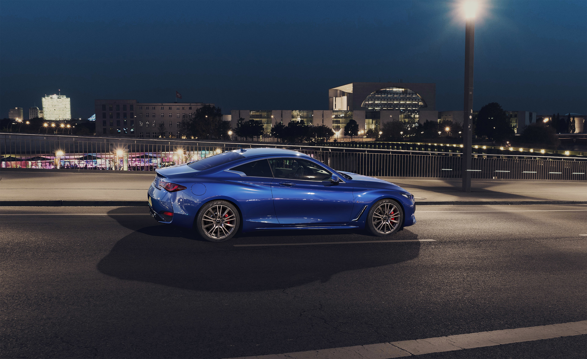 ArtStation - Infiniti Q60 Night Street