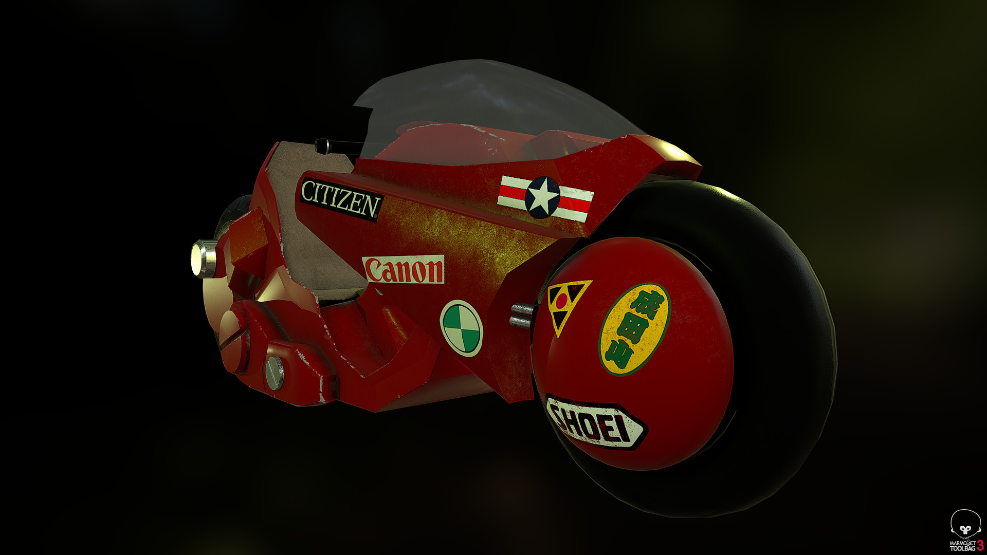 ArtStation - Akira Bike