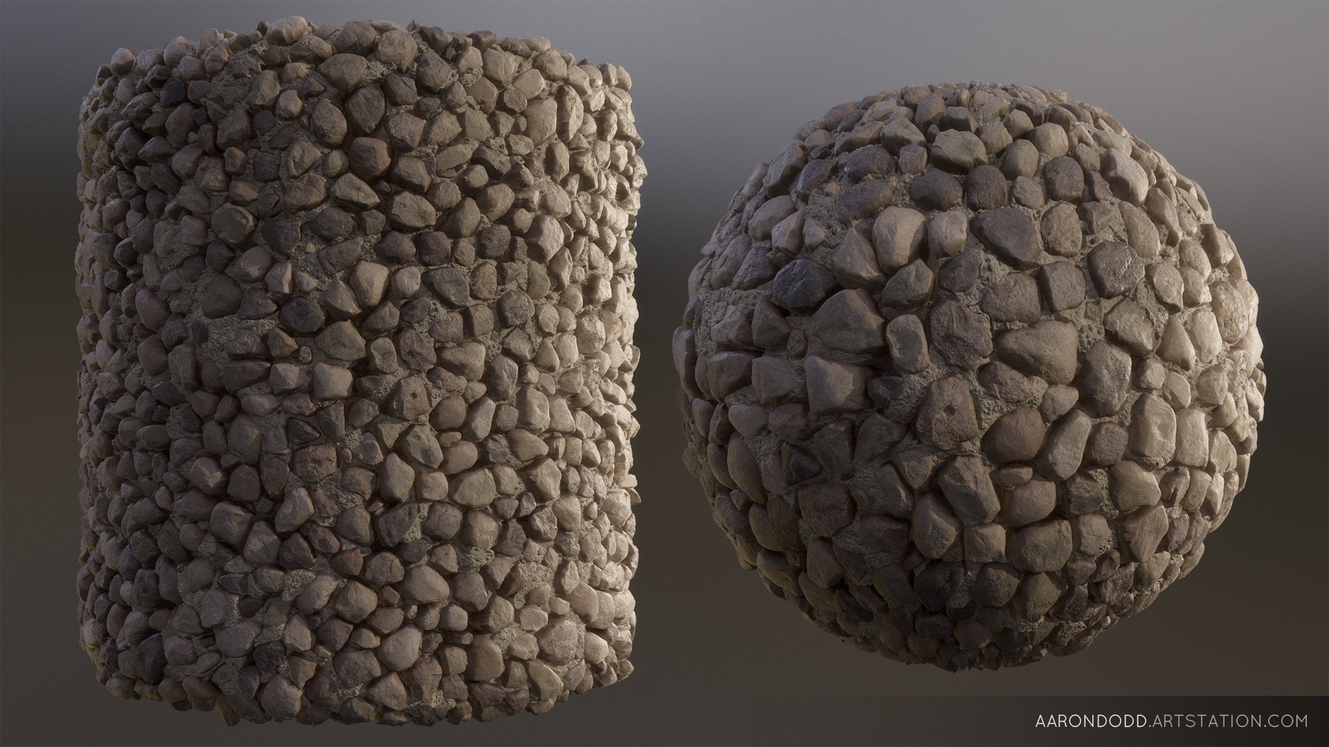 Aaron Dodd - Old Cobbled Street Material