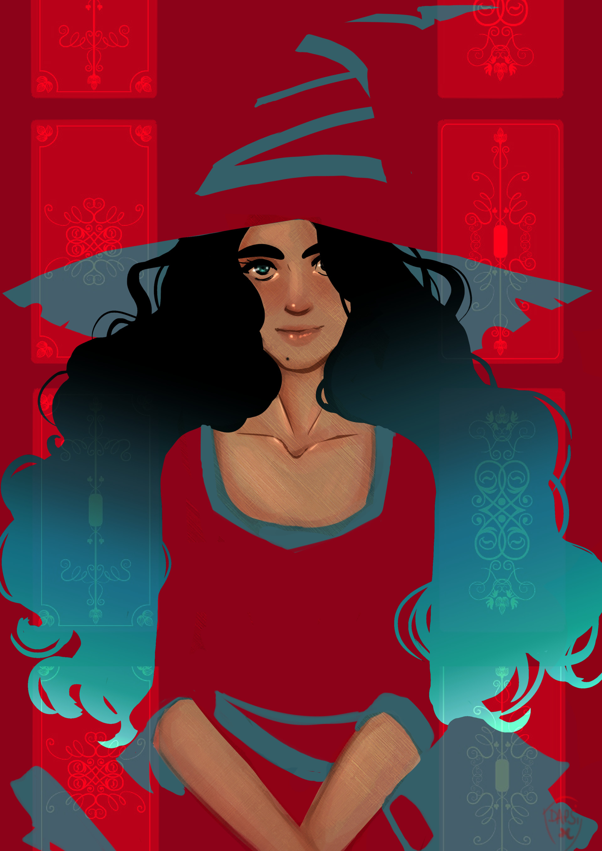 ArtStation - Red Witch