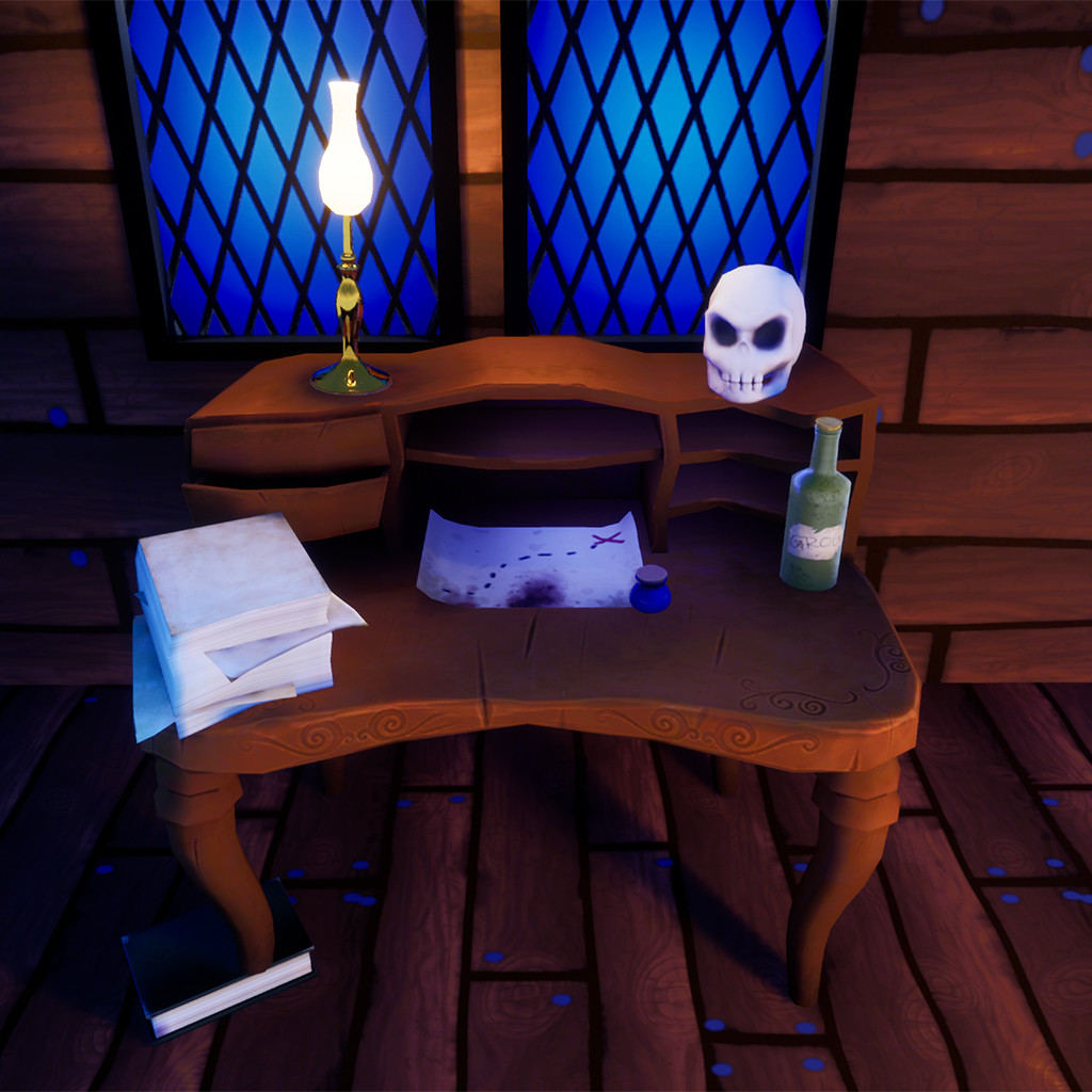 ArtStation - Pirate Desk