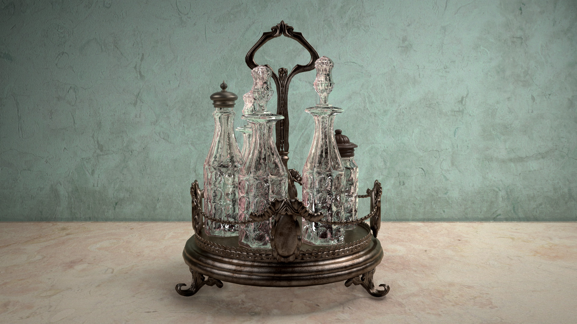 ArtStation - Crystal Bottle - Redshift Practice