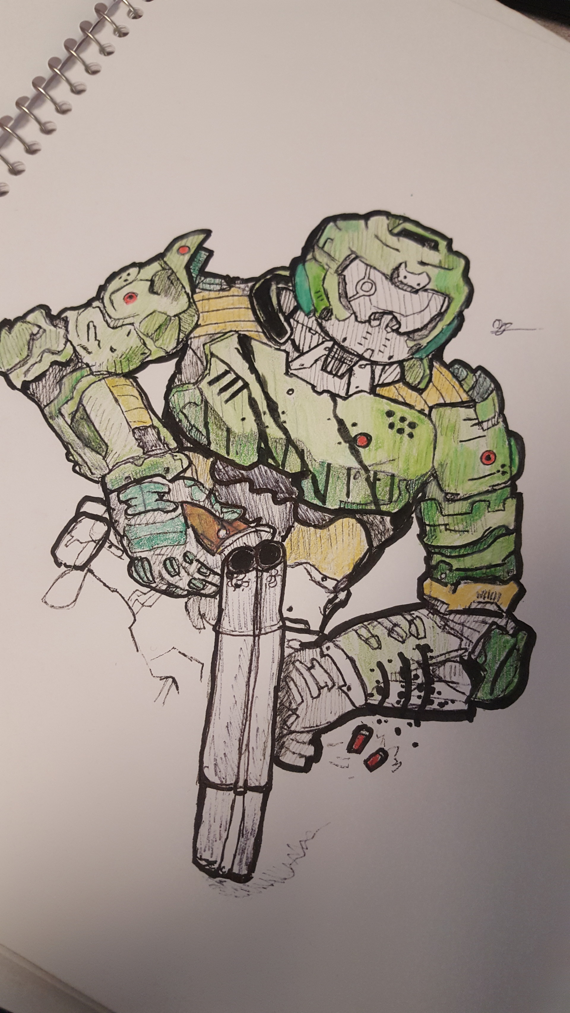 ArtStation - Doom Slayer