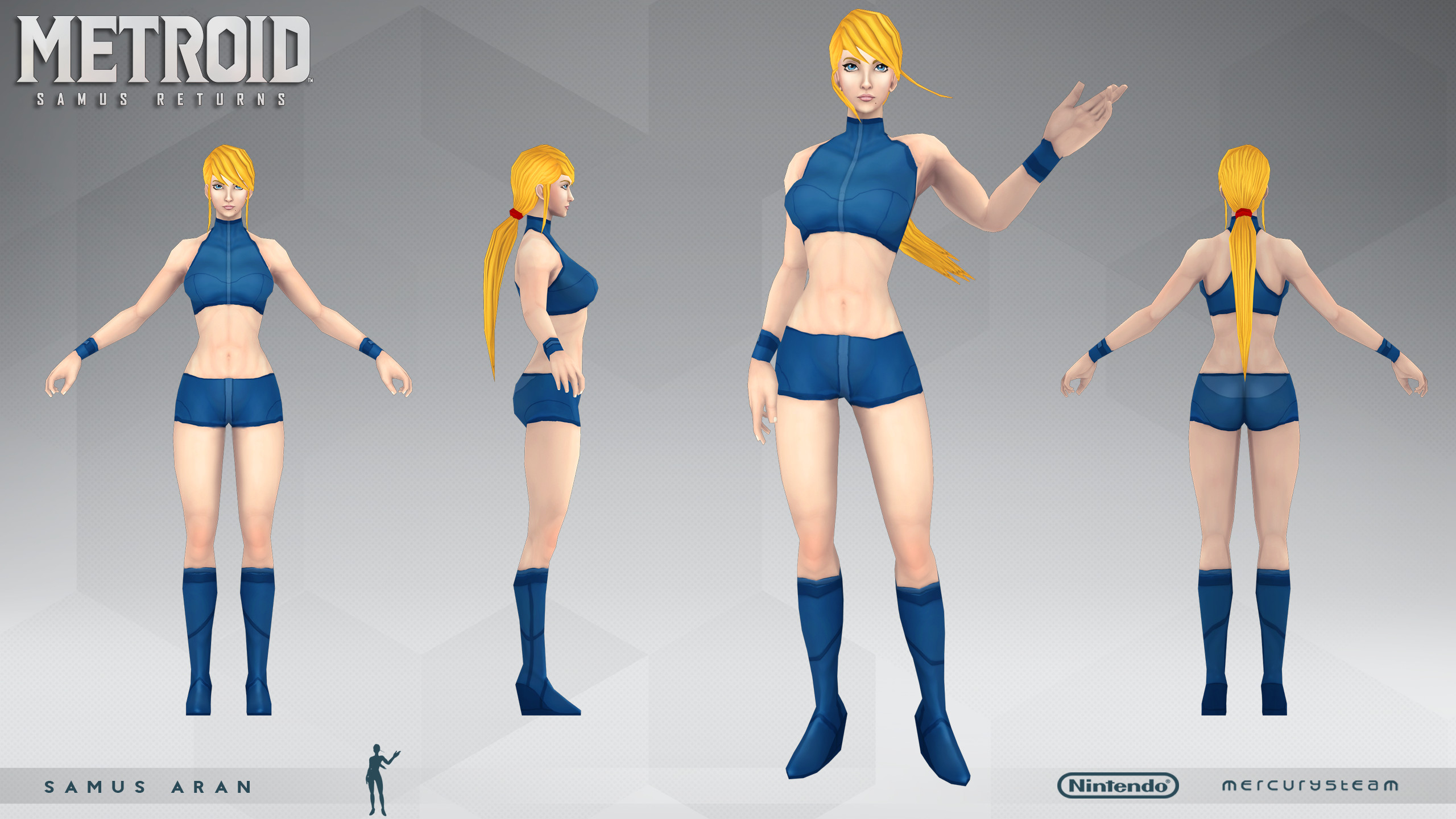 Odin Fernandez Moreno - Metroid Samus returns: Stylized characters