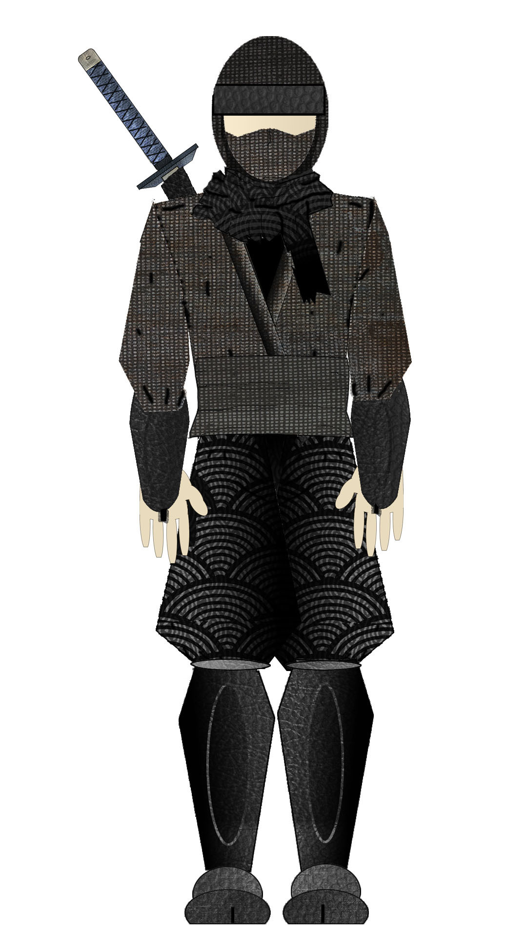 ArtStation - Ninja Front Model