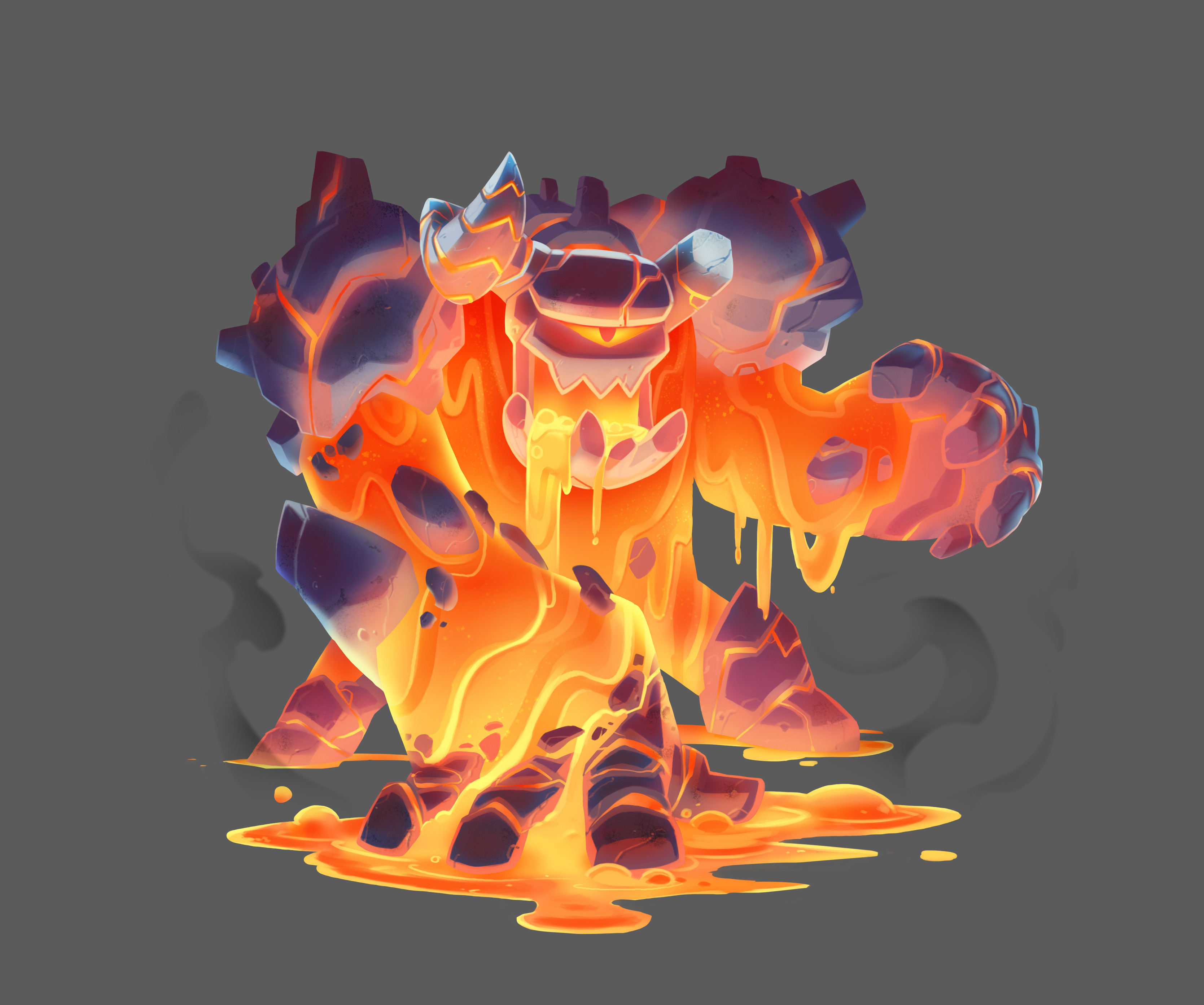 Kevin Merriman - Elemental Boss concepts