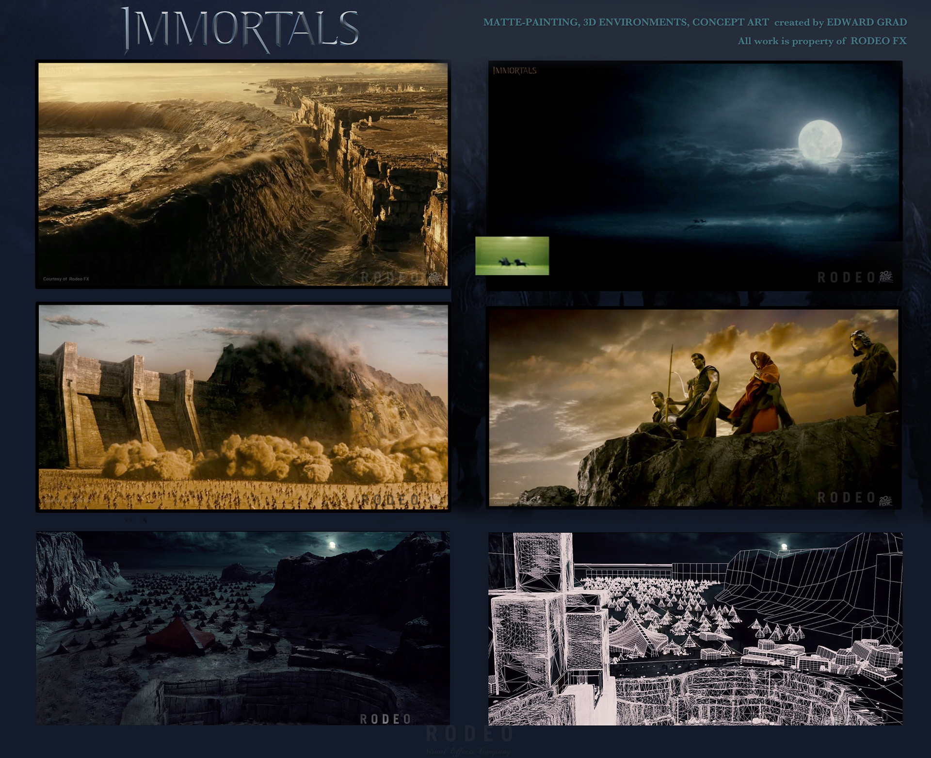 ArtStation - IMMORTALS (2011) - Feature film