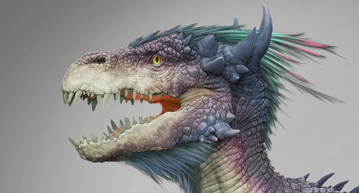 ArtStation - Dinosaur concept