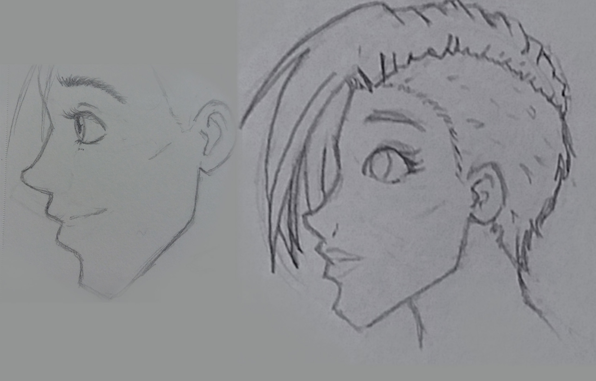 how to draw undercut hair