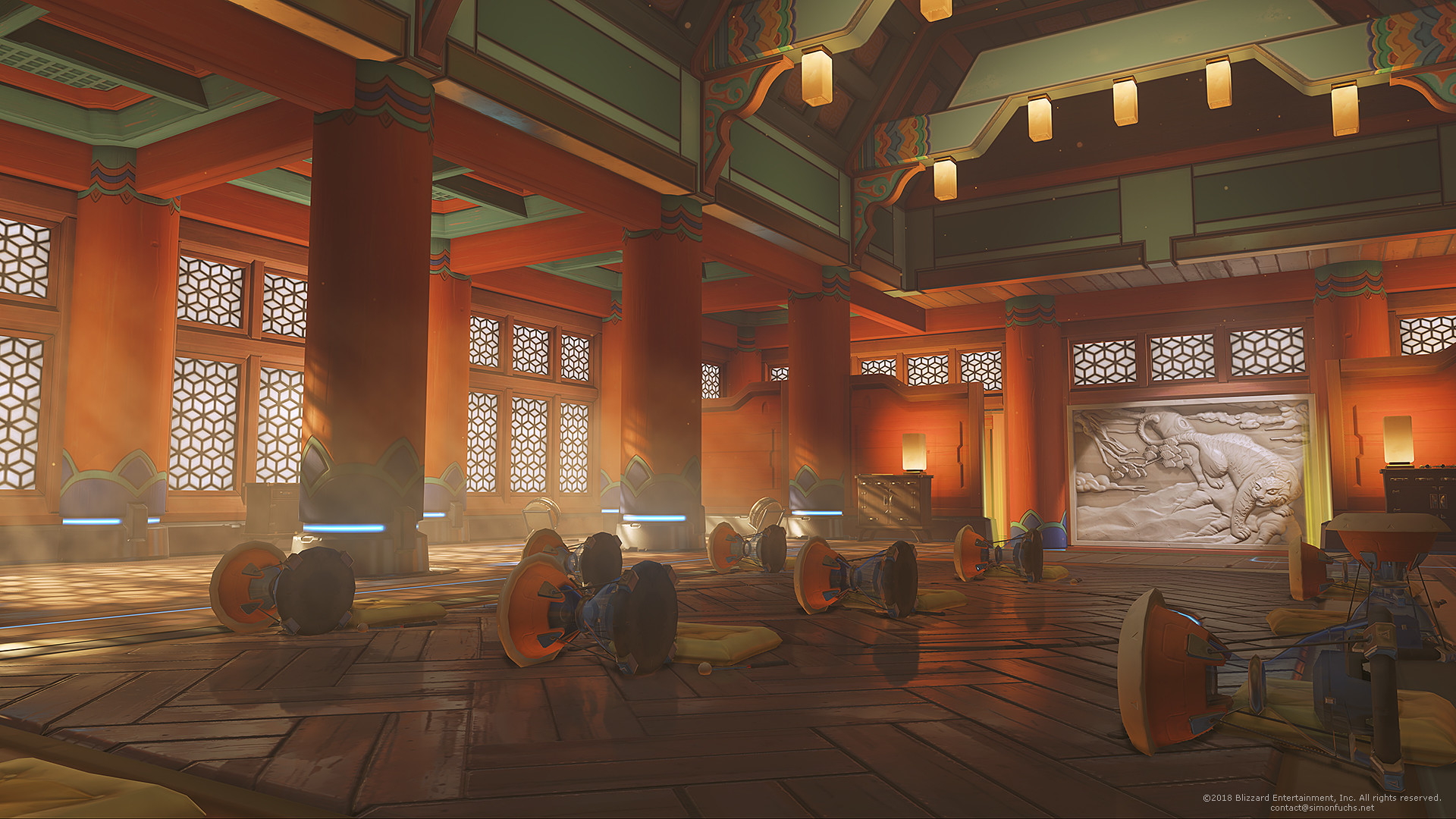 Overwatch — Busan — Temple by Simon Fuchs — ProUser.Me