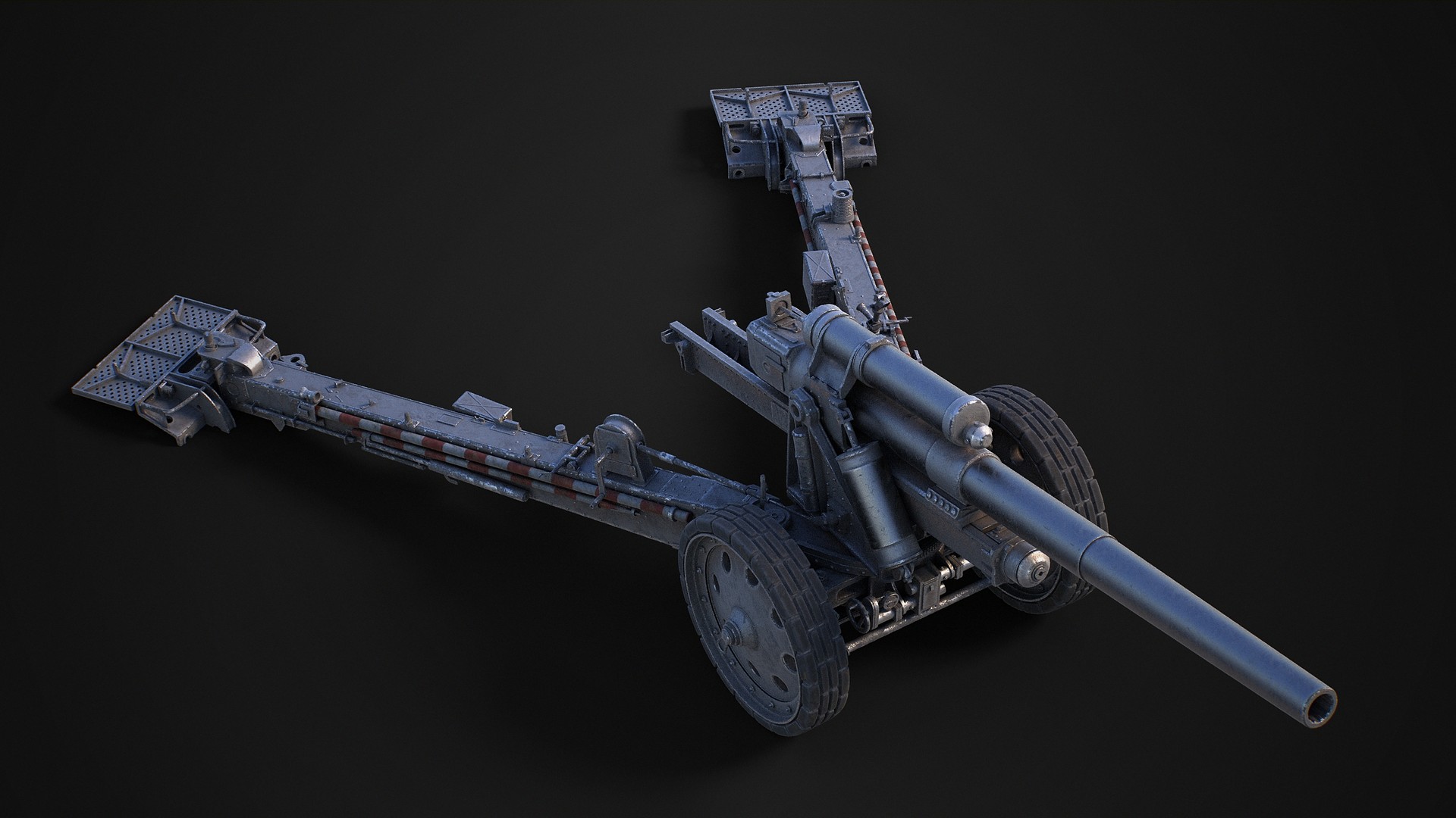 Marcin Wiech - 15 cm sFH 18 Schwere Feldhaubitze // High Poly