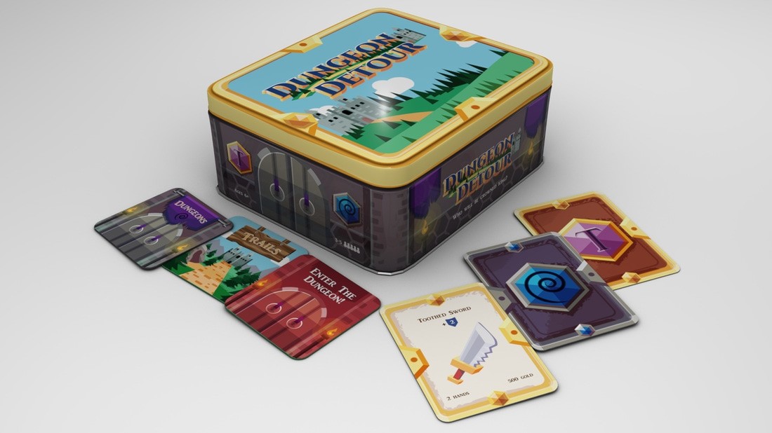 ArtStation - Card Game Mock Up