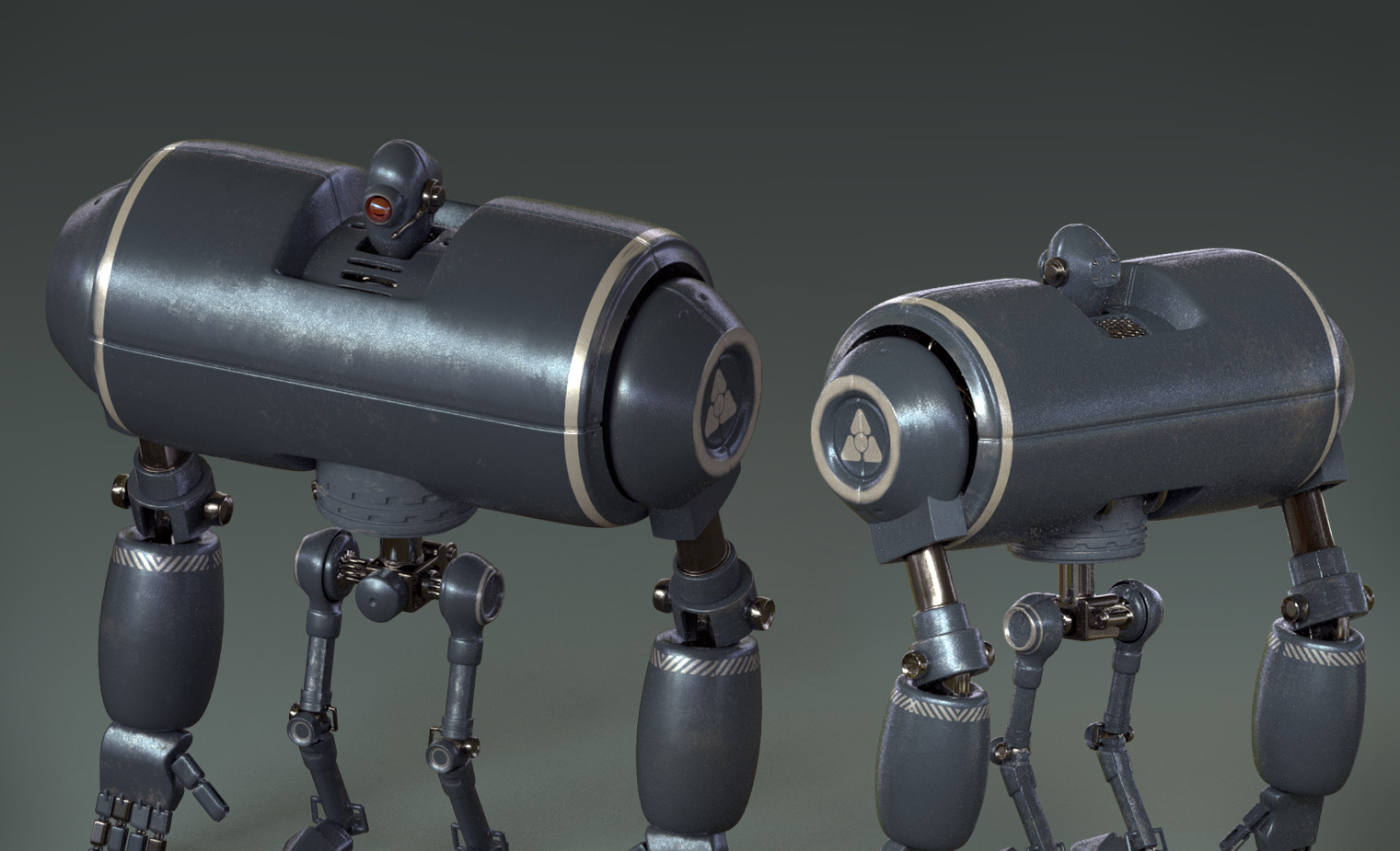 ArtStation - robot-cyclop (inspired by concept)