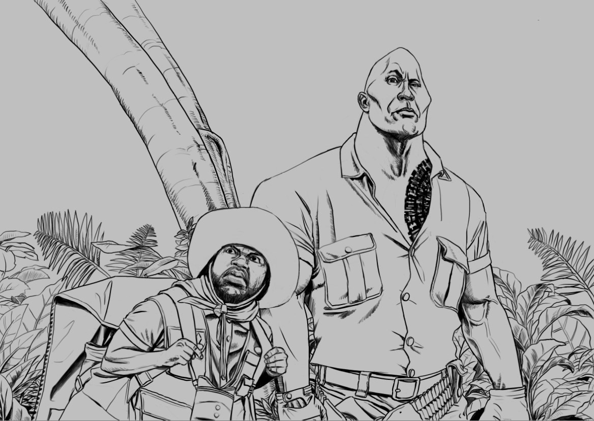 jumanji coloring book