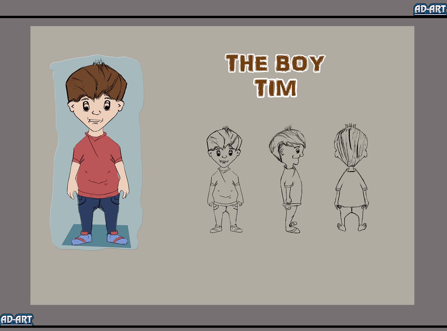 ArtStation - Character design Tim