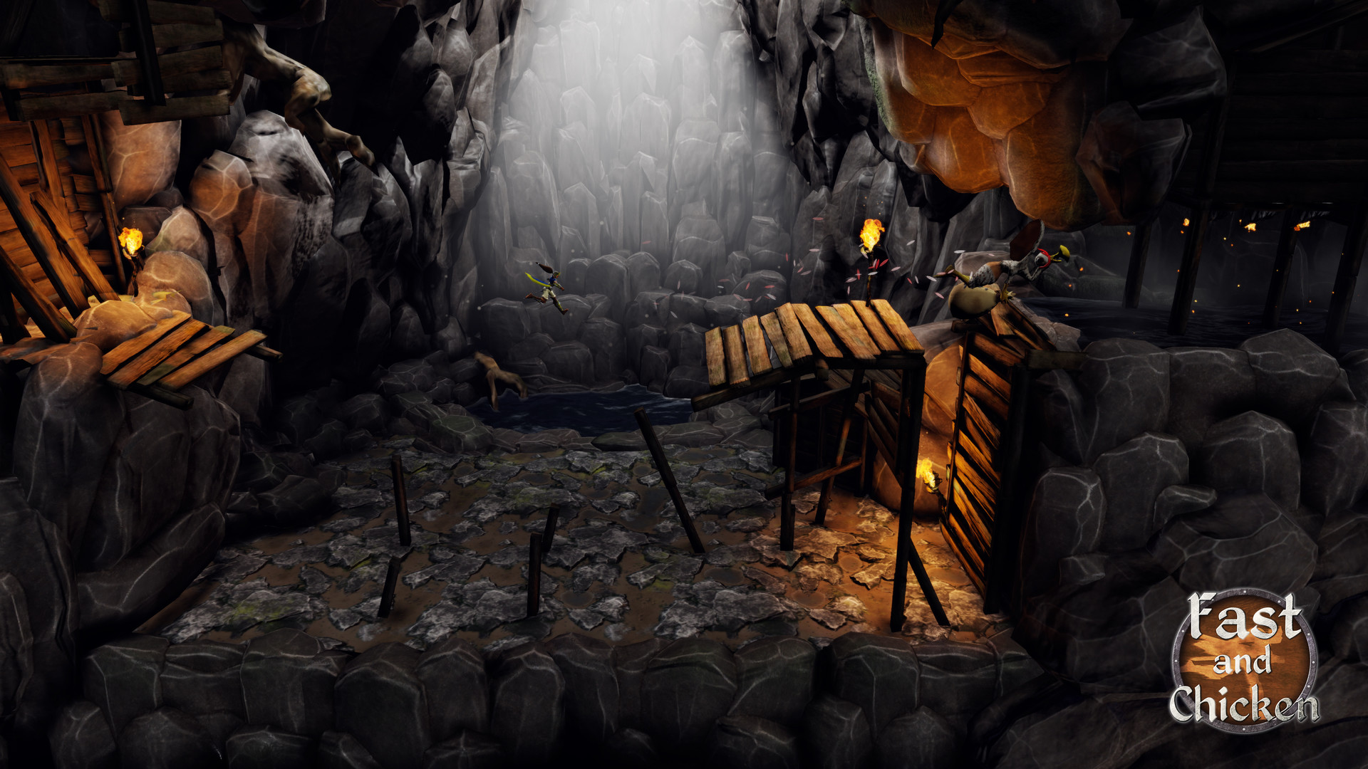 ArtStation - Project Game 2017 School [Fast and Chicken]