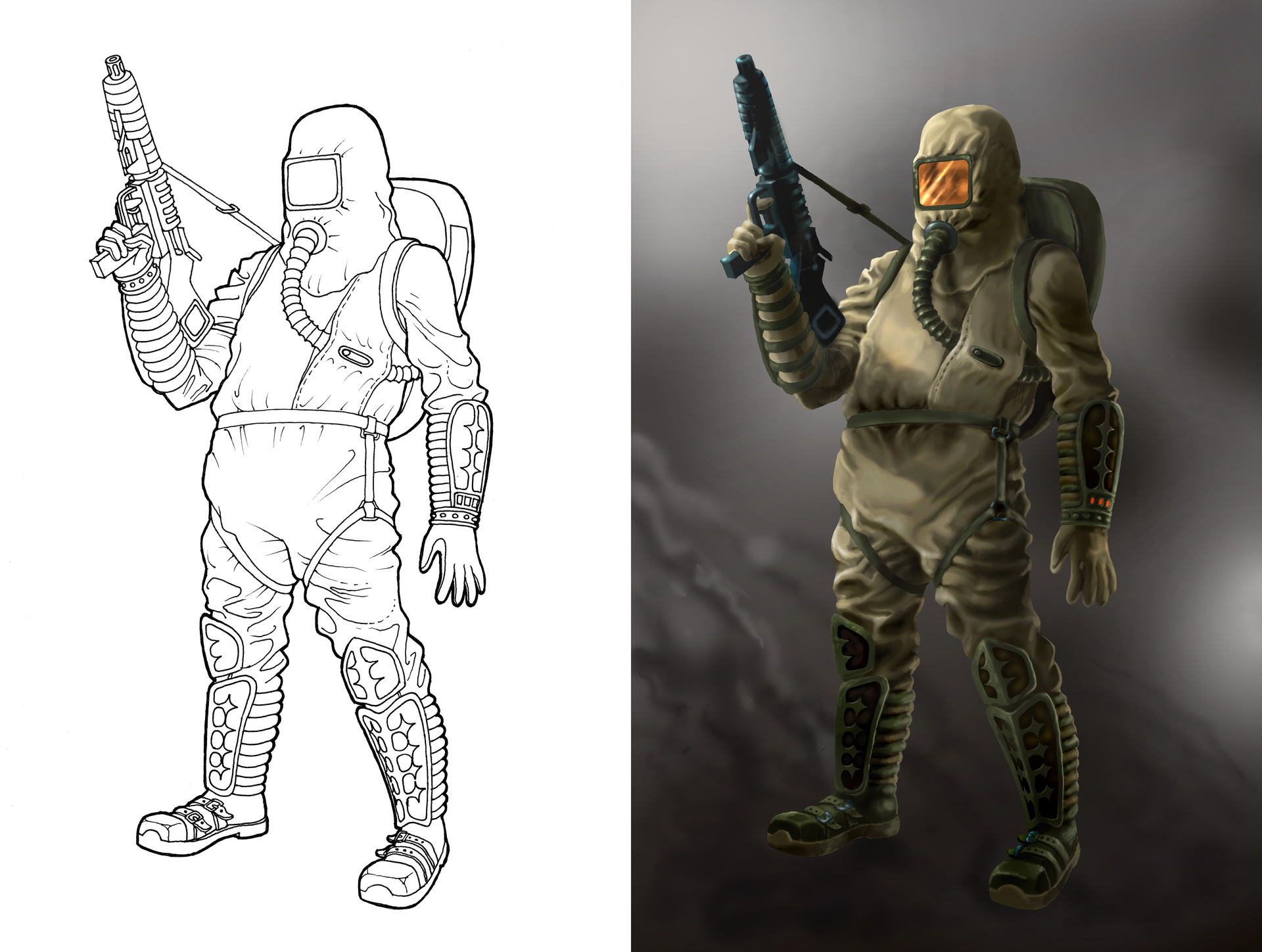 ArtStation - Retro sci-fi concept art