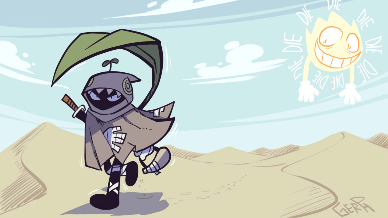 ArtStation - Desert Warrior