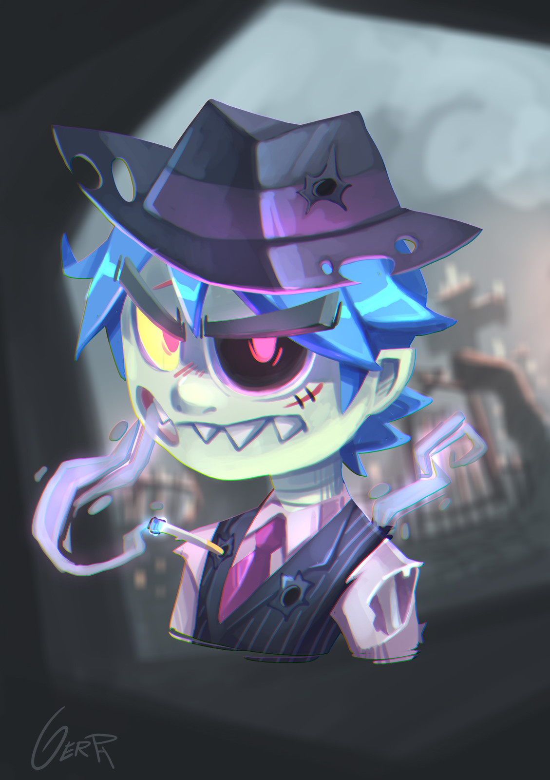 Gerph Art - Zombie Gerph