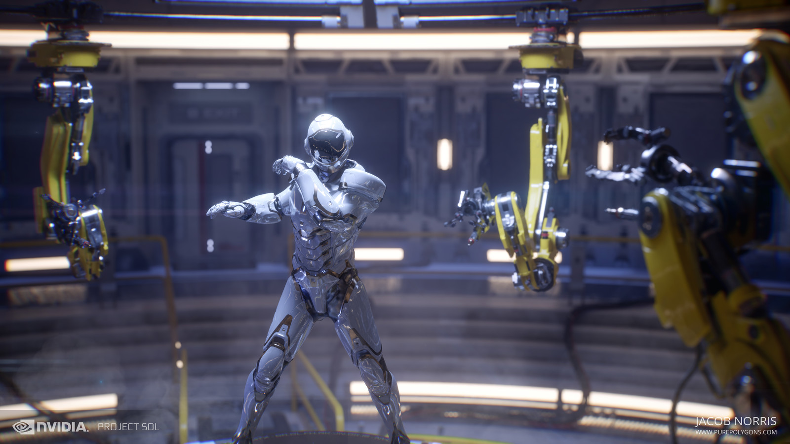 Jacob Norris - Project Sol - Real-time Ray Tracing Demo