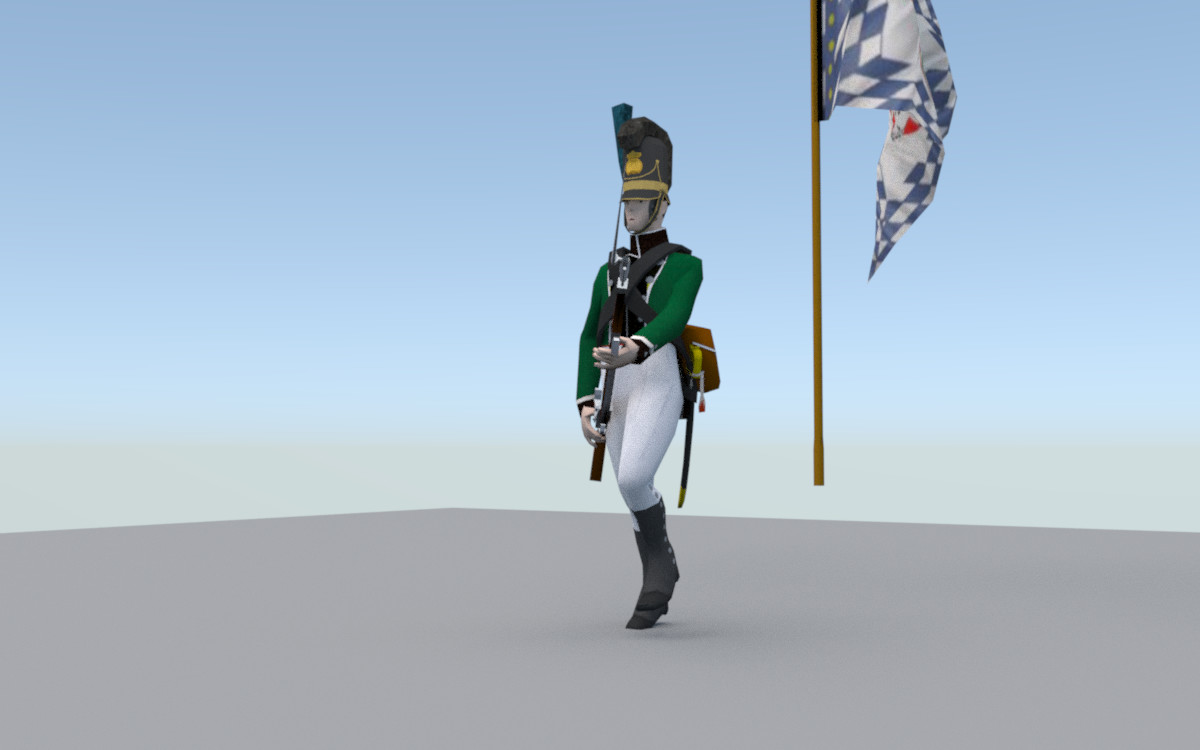 Eddy CHARLES - Die bavarian jager light infantery NAPOLEONIC ERA