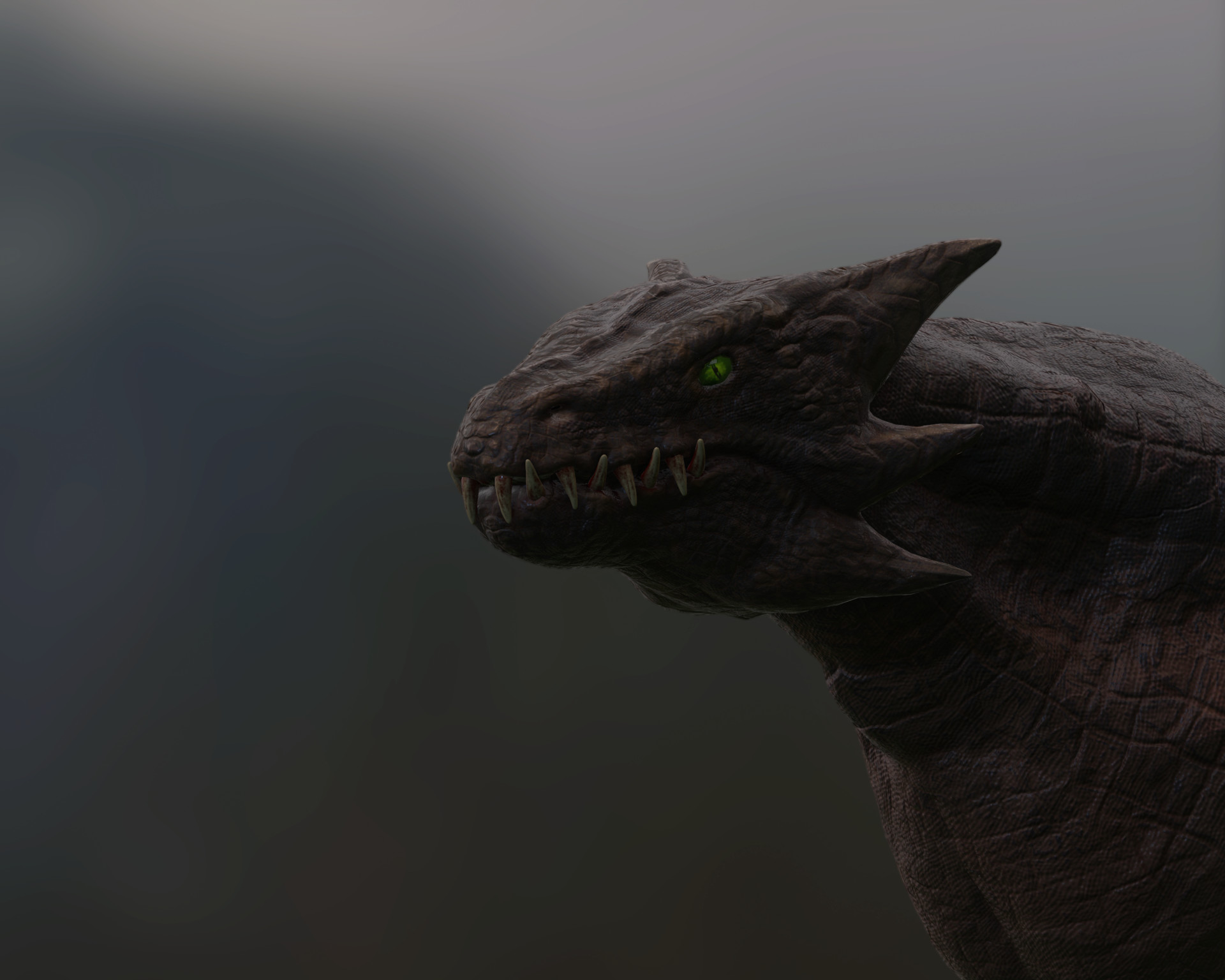 ArtStation - Standard Evil Dragon.