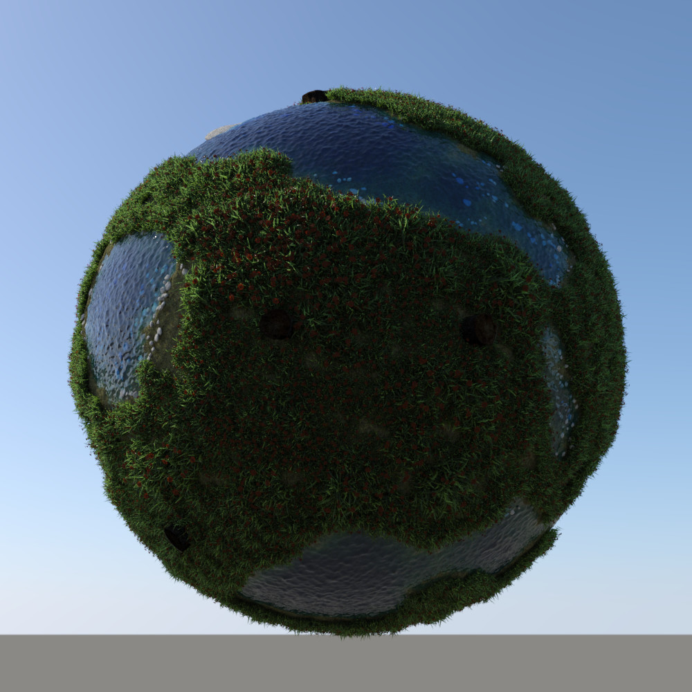 ArtStation - Mini planet