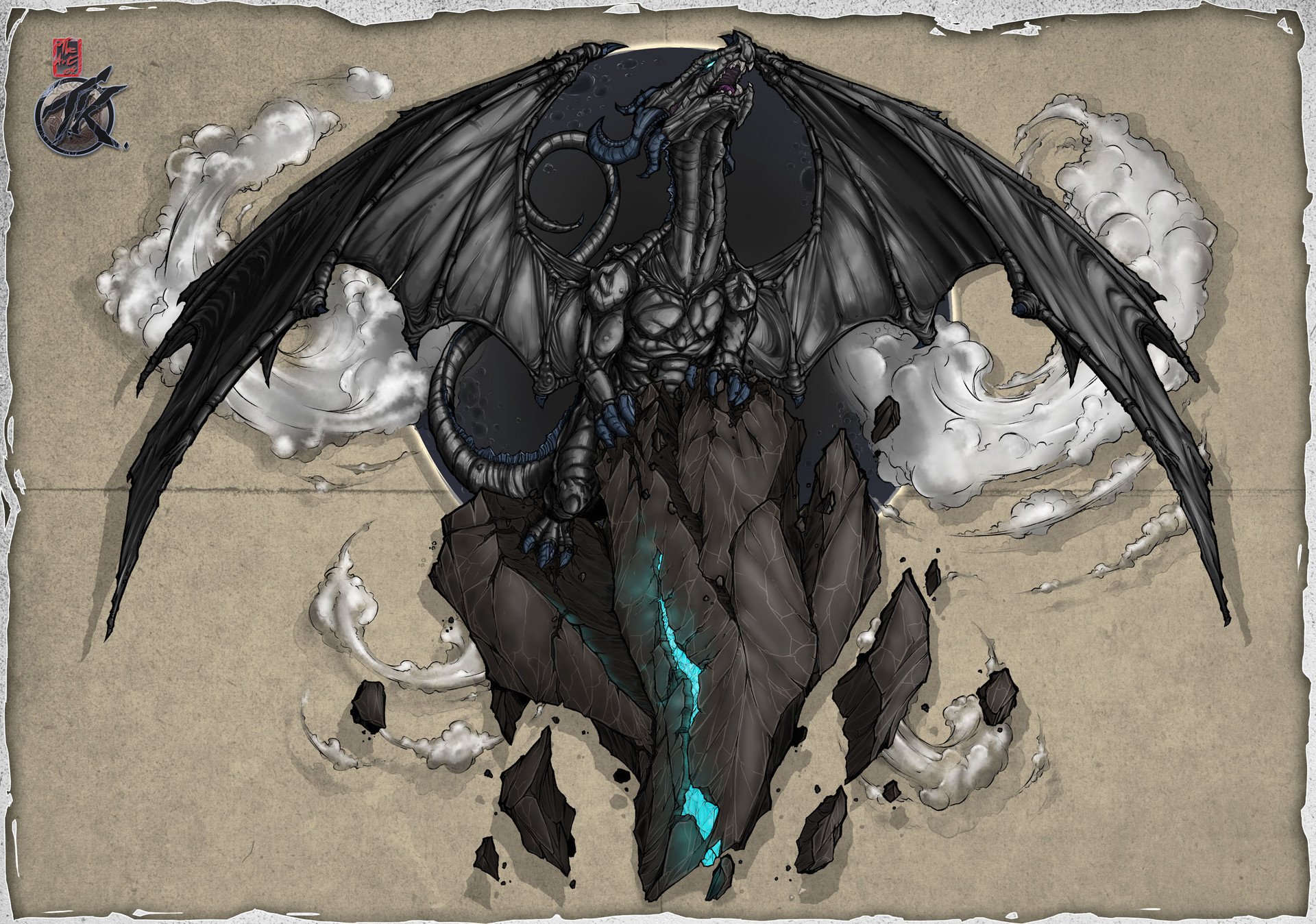 ArtStation - THE MIGHTY DRAGON