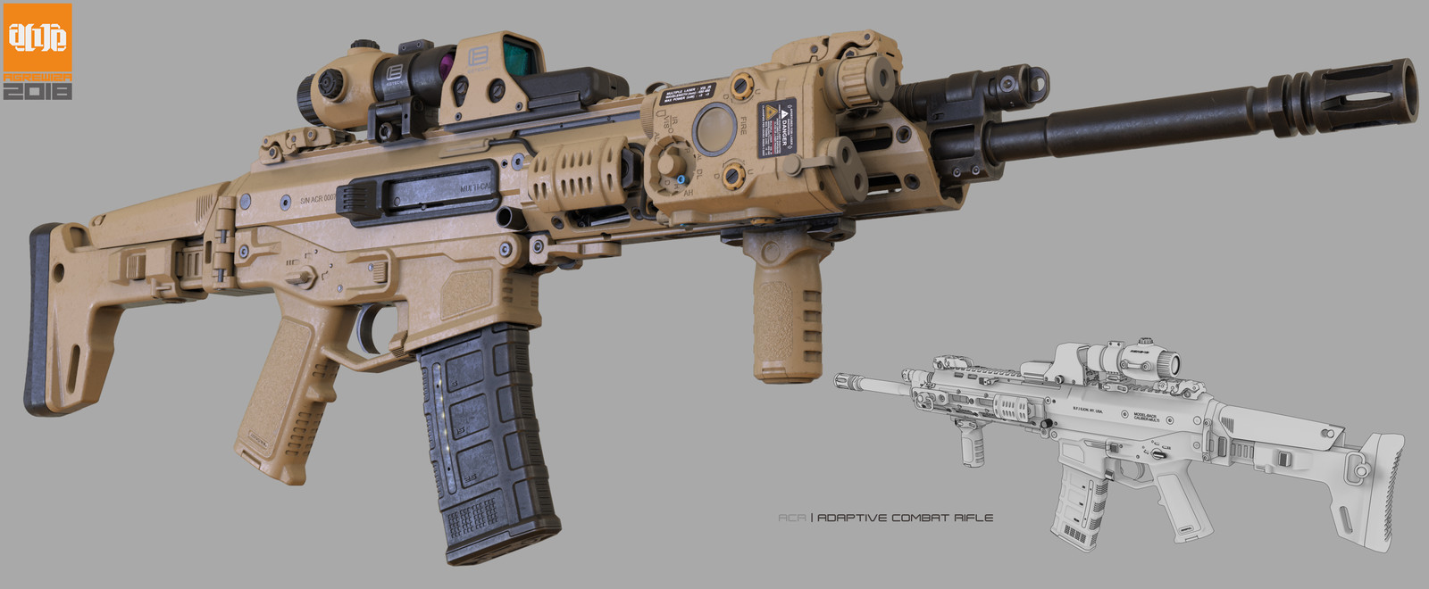 A G R É - ACR RIFLE