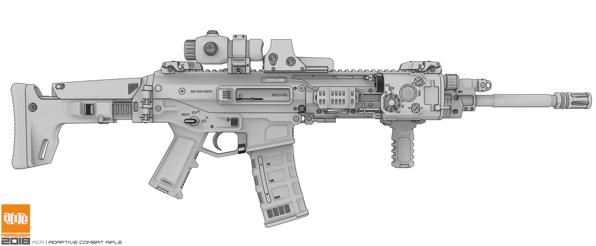 A G R É - ACR RIFLE
