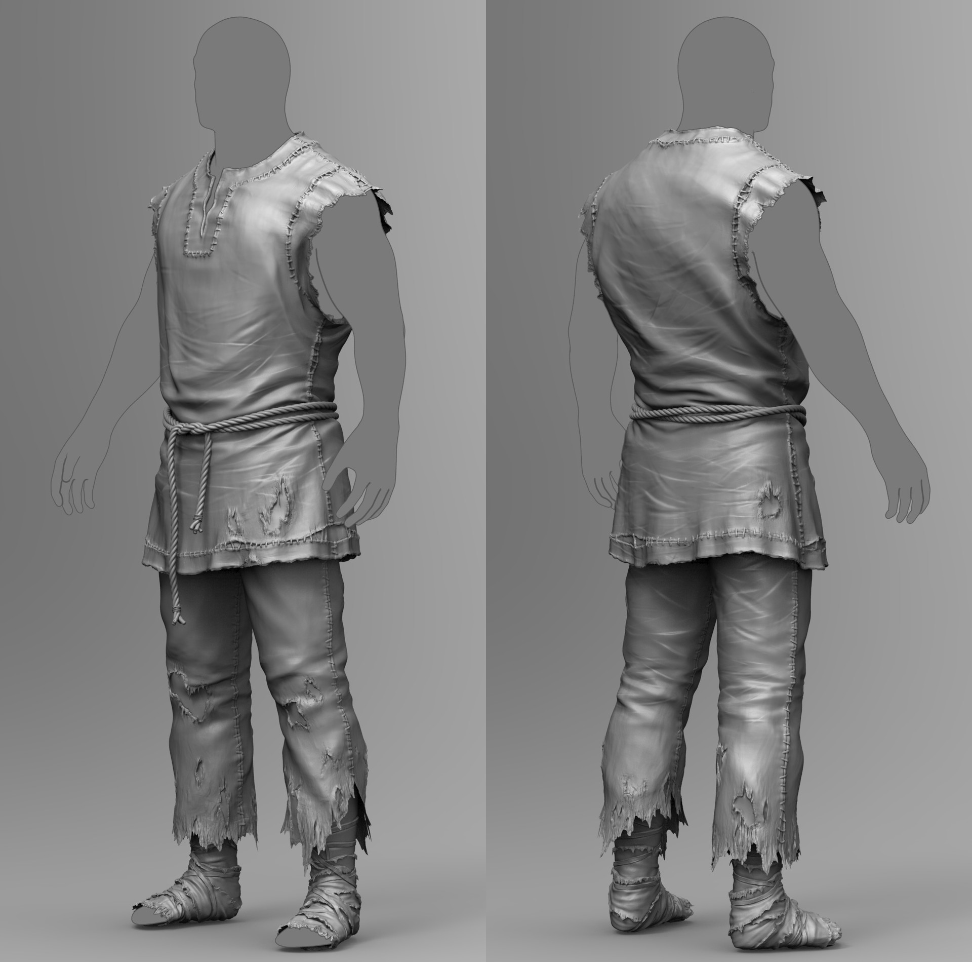 Charles Kim - SKyrim Outfits