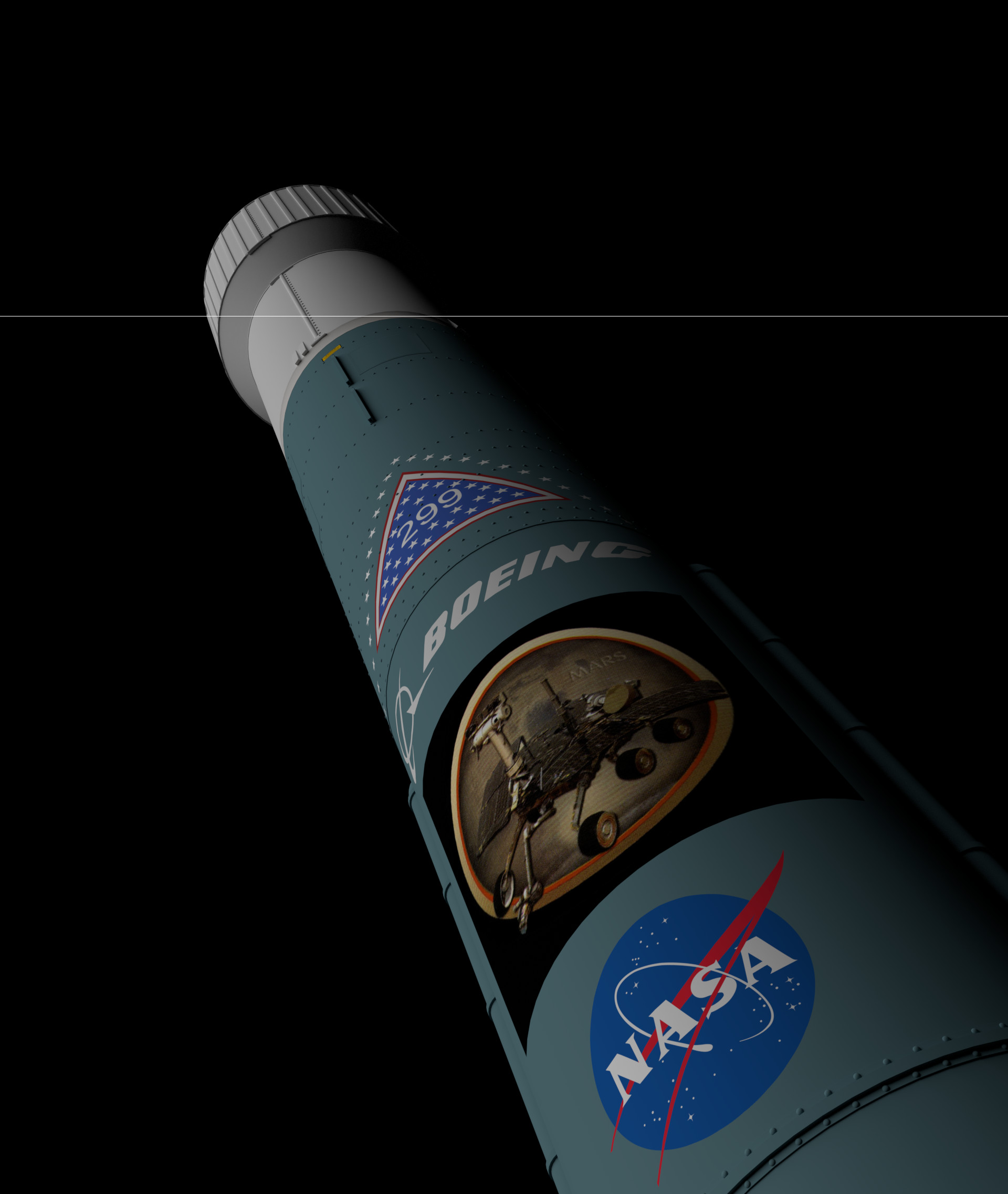 Factorio - Delta II 3D Model